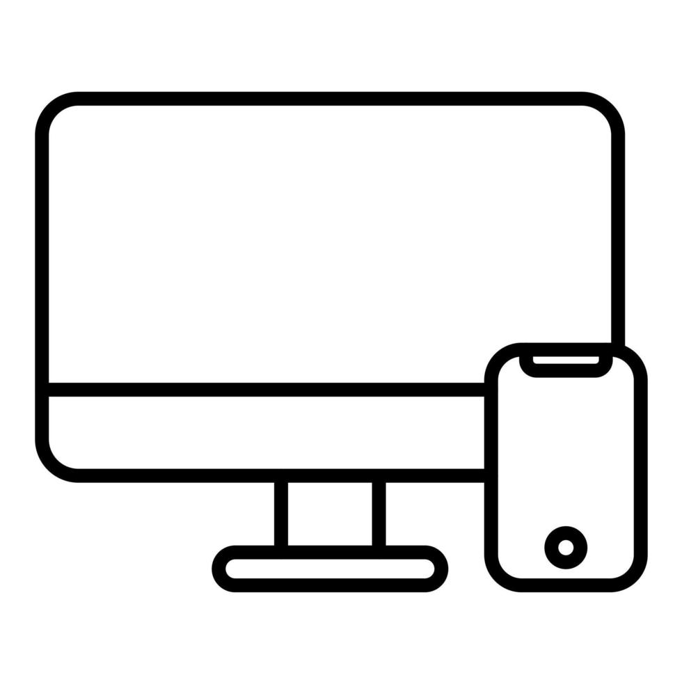 Responsive Web Design Line Icon 14812153 Vector Art at Vecteezy