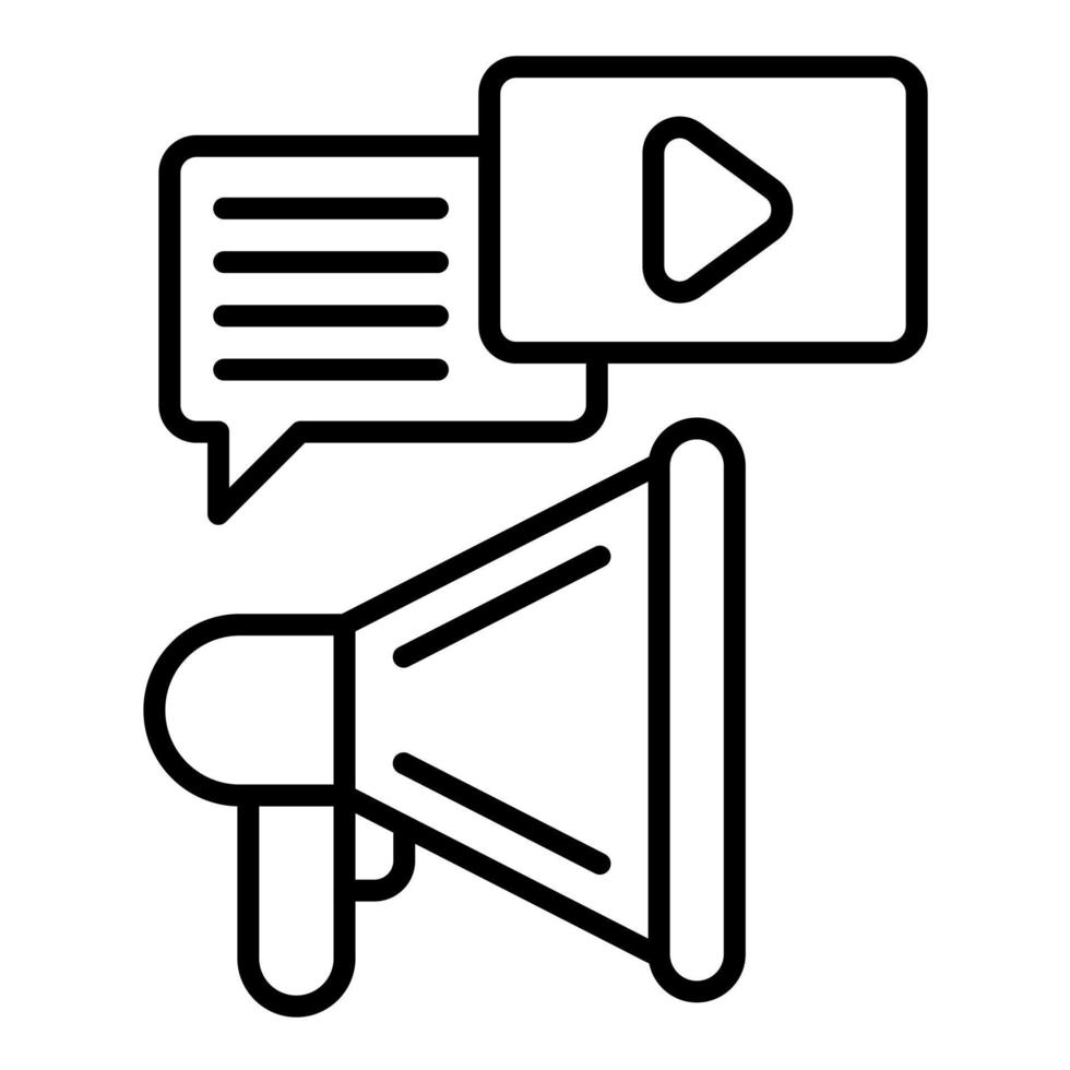 Digital Marketing Line Icon 14812805 Vector Art at Vecteezy