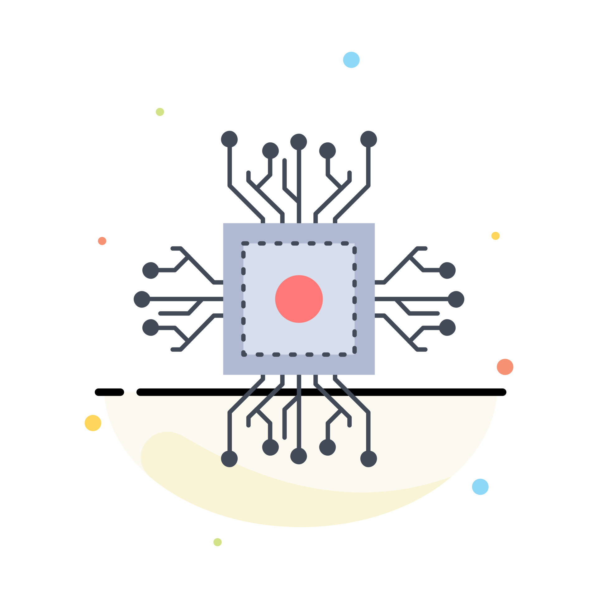 Chip cpu microchip processor technology Flat Color Icon Vector 14818631 ... Chip cpu microchip processor technology Flat Color Icon Vector 14818631 ...