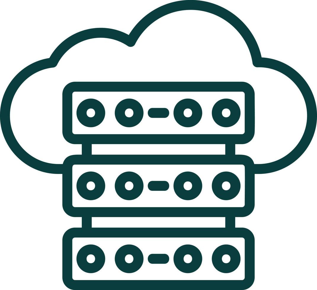 Database Vector Icon Design 14820712 Vector Art at Vecteezy