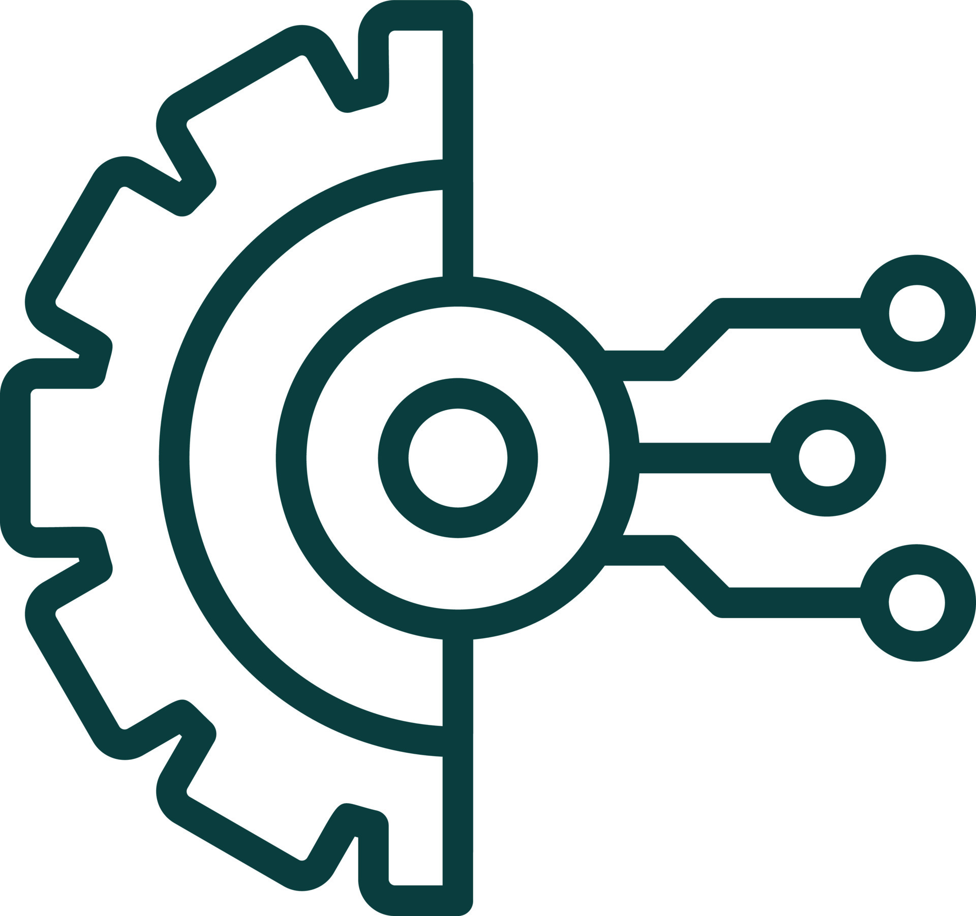 Digital Transformation Vector Icon Design 14822684 Vector Art At Vecteezy