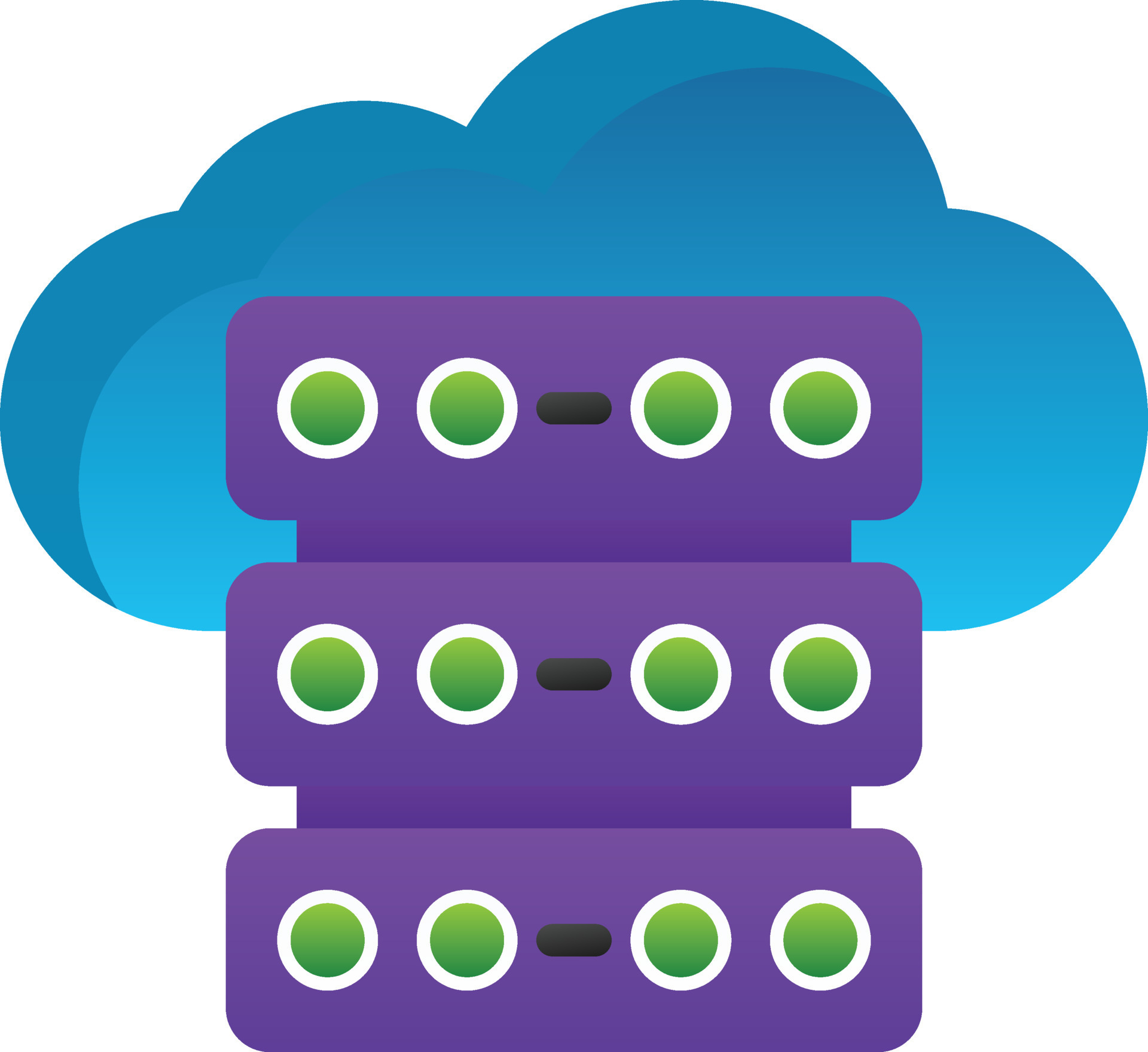 Database Vector Icon Design 14824056 Vector Art at Vecteezy