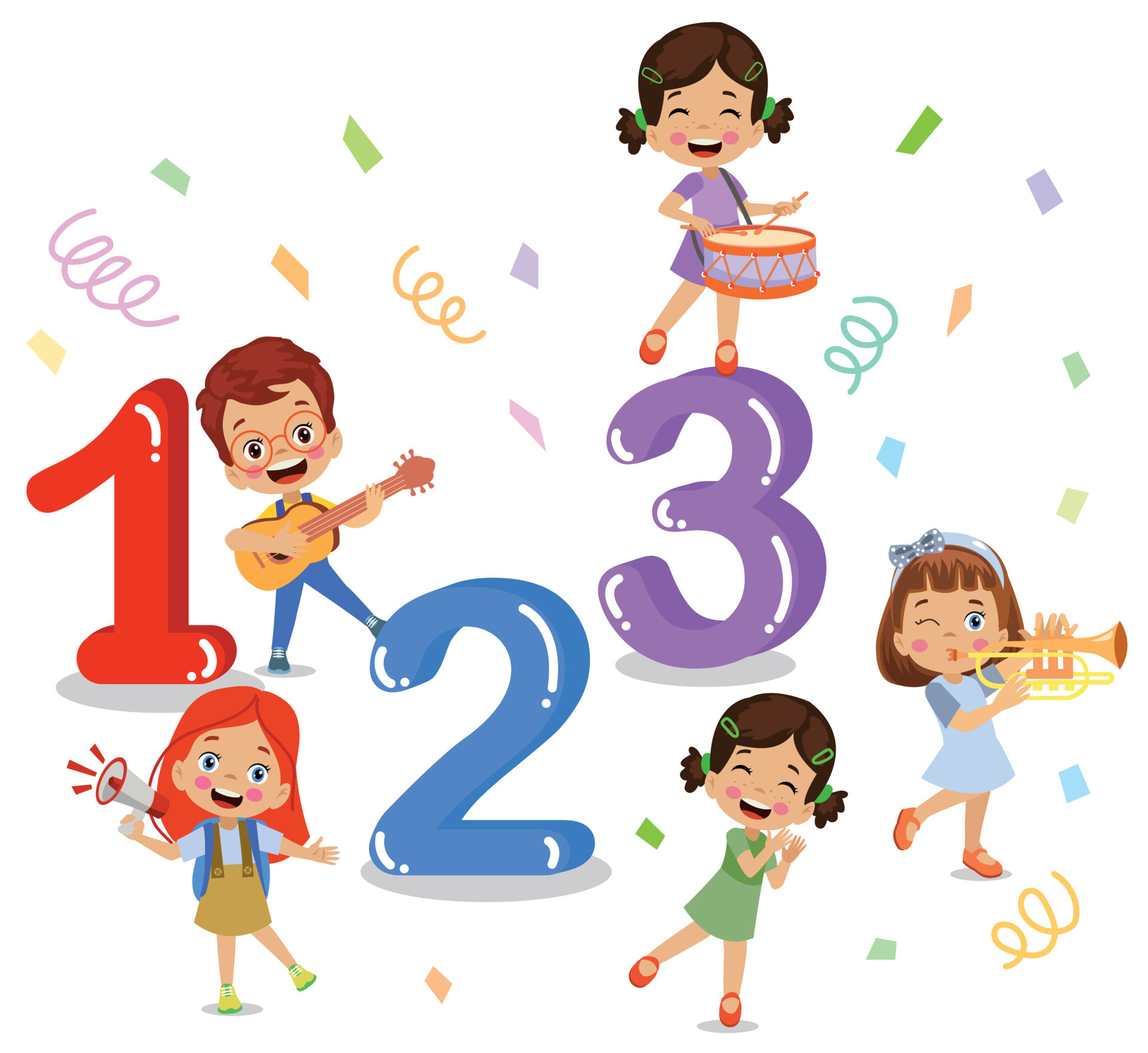 Numbers Clip Art For Kids