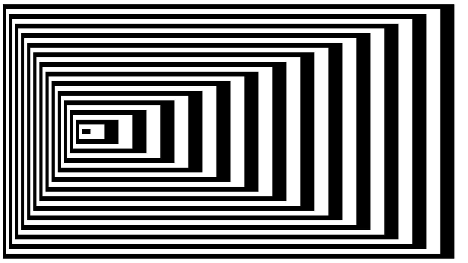 Optical illusion lines background. Abstract 3d black and white ...