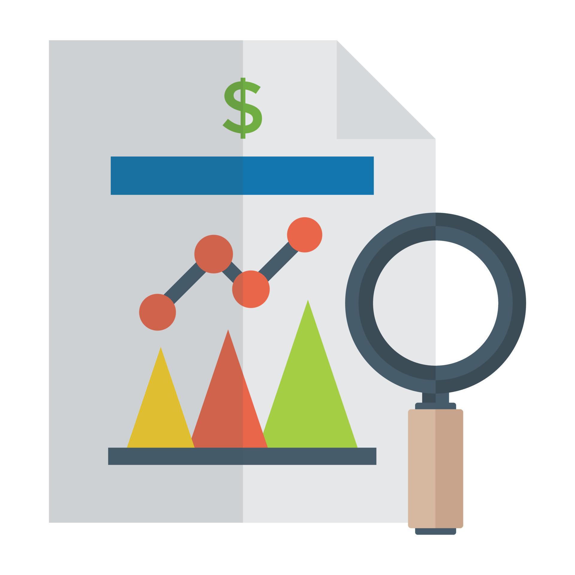 Data Chart Analysis 14835378 Vector Art at Vecteezy