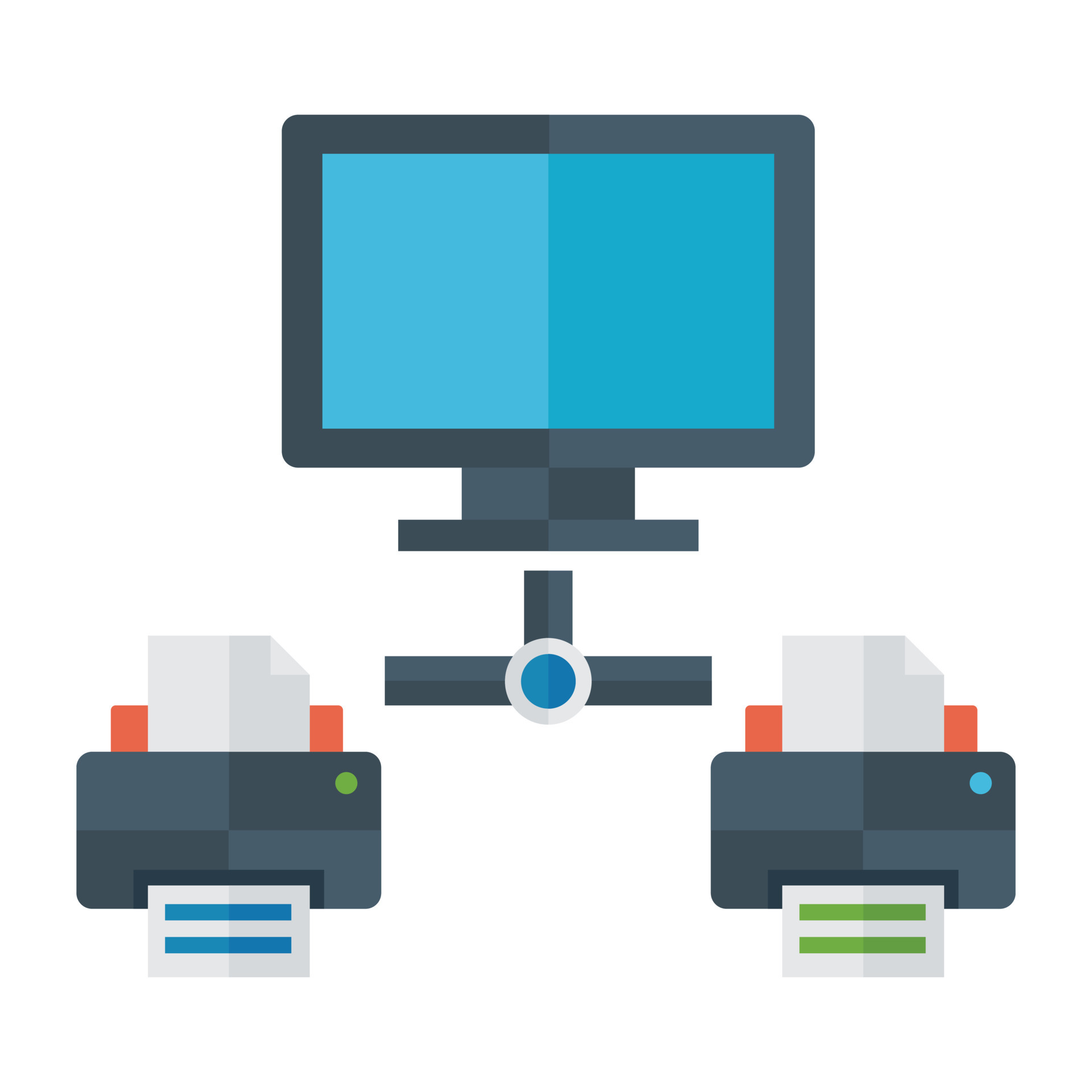 Trendy Computer Networking 14835682 Vector Art at Vecteezy