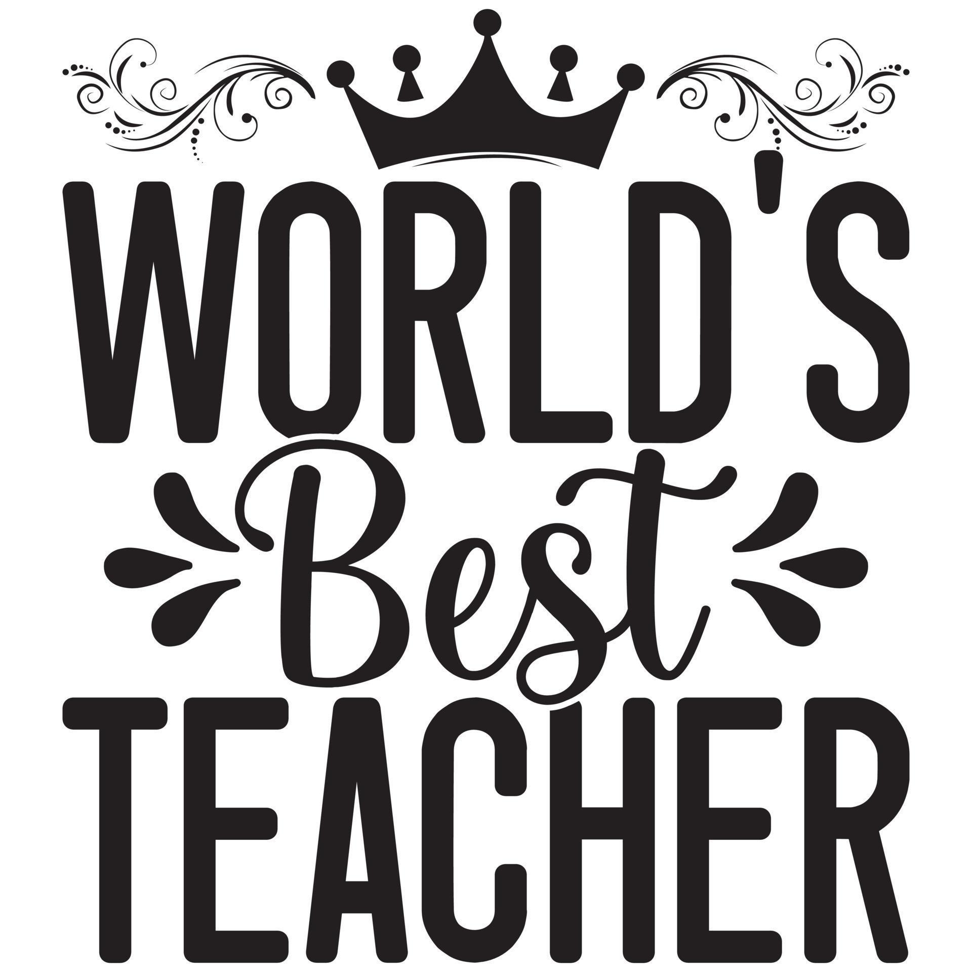 world's best teacher 14836761 Vector Art at Vecteezy world's best teacher 14836761 Vector Art at Vecteezy