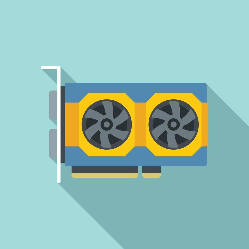 Video card processor icon flat vector. Computer gpu 14838176 Vector Art ... Video card processor icon flat vector. Computer gpu 14838176 Vector Art ...