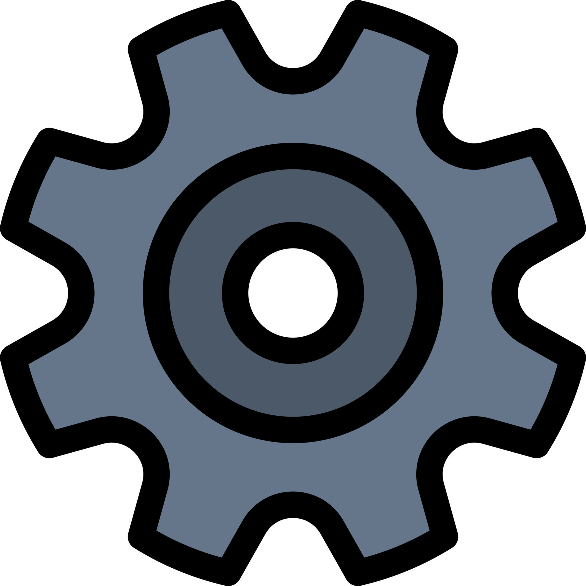 Cogs Gear Setting Wheel Flat Color Icon Vector Icon Banner Template 14845837 Vector Art At Vecteezy
