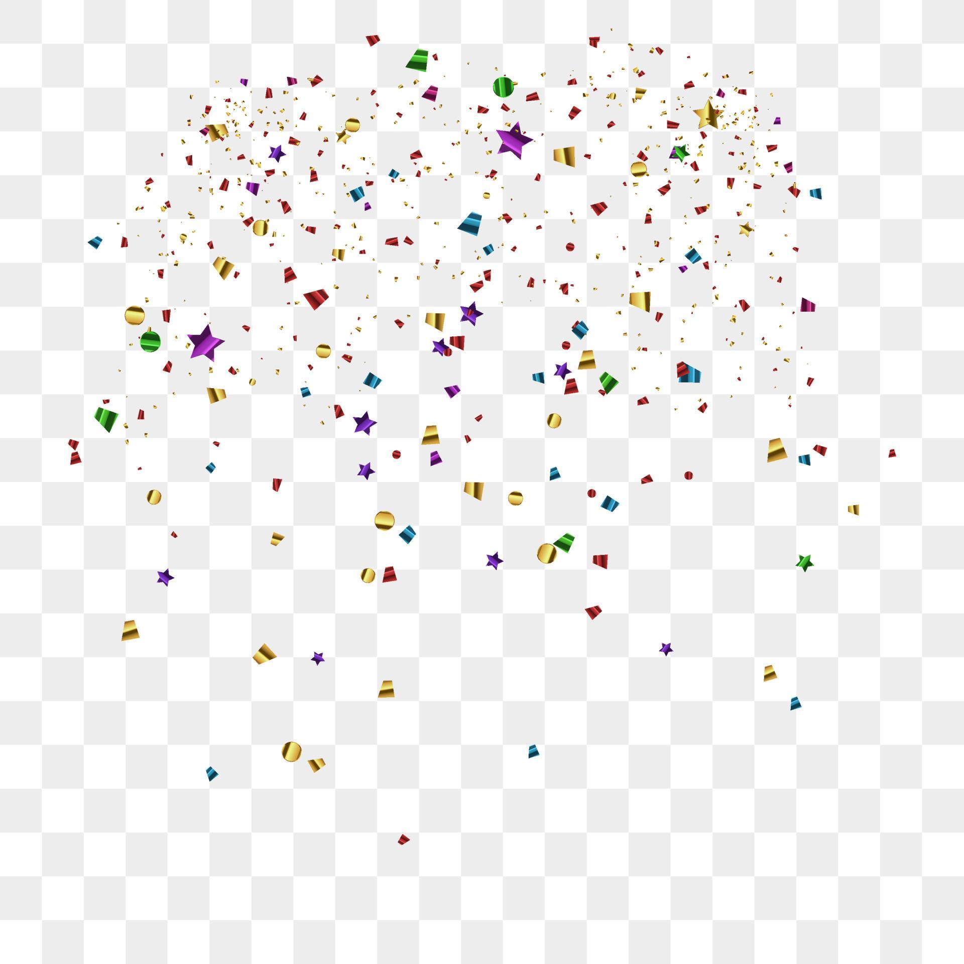 Colorful bright confetti background. Confetti burst. Festive vector illustration 14846821 Vector ...