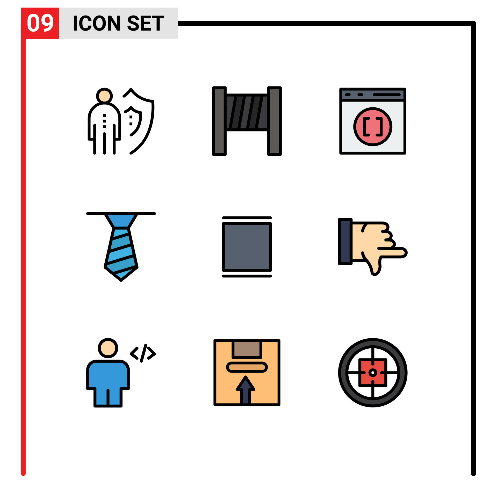 9 Creative Icons Modern Signs And Symbols Of Dislike Sets Coding Instagram Clothing Editable