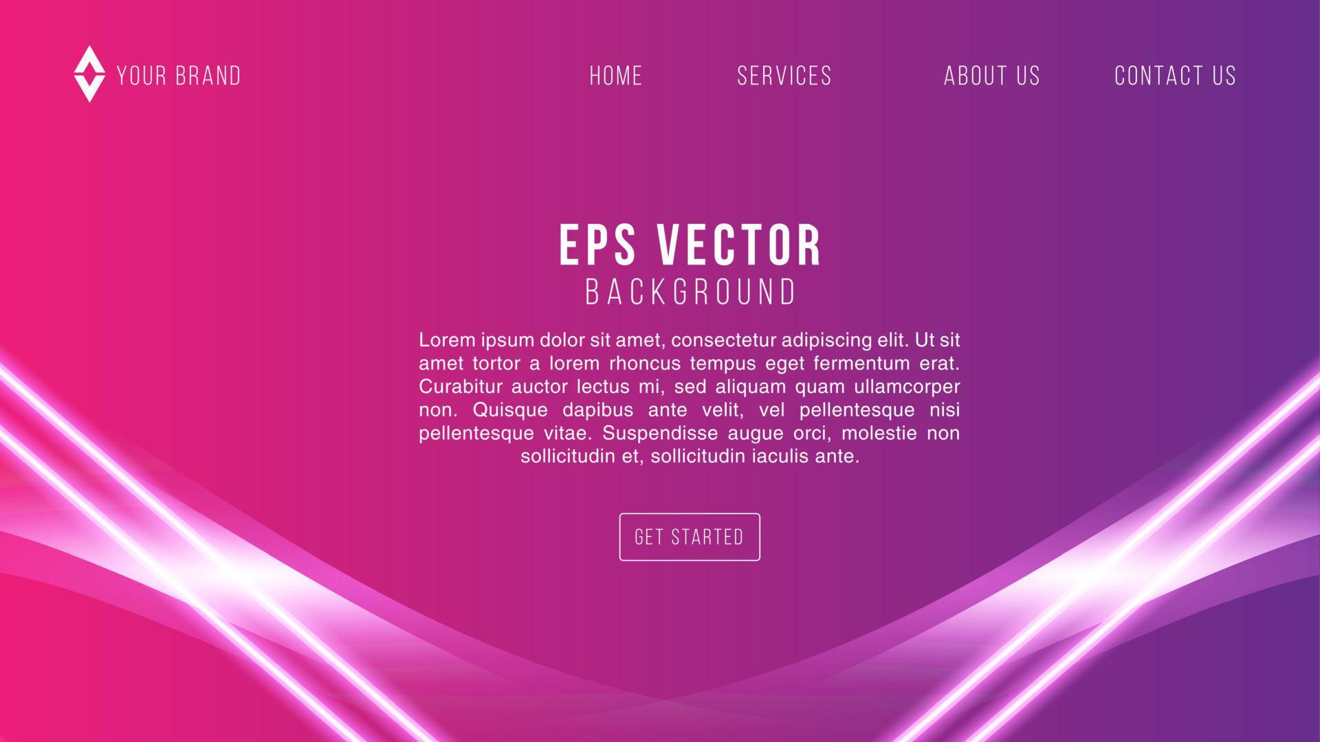 Space Purple Gradient Web Design Abstract Background EPS 10 Vector For ...