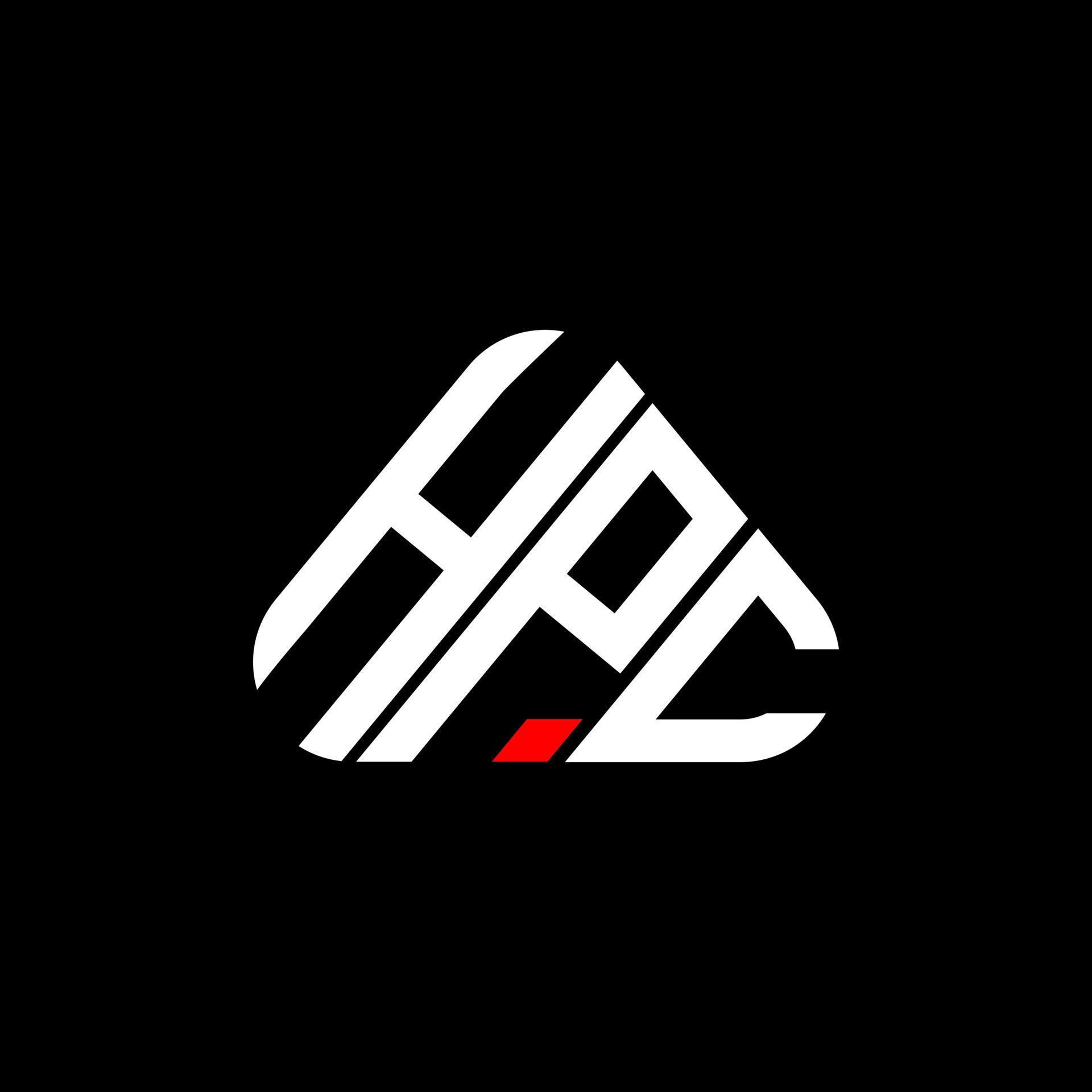 Hpc Letter Logo Creative Design With Vector Graphic Hpc Simple And