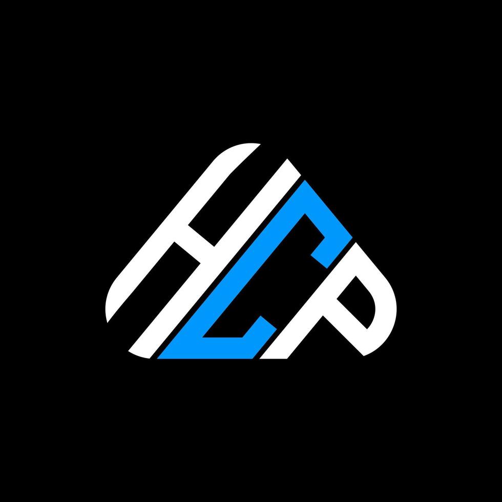 diseño creativo del logotipo de la letra hcp con gráfico vectorial, logotipo simple y moderno de ...