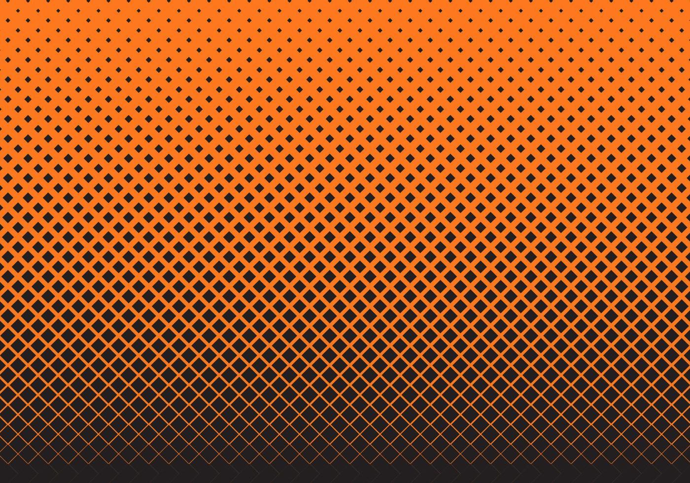 Background pattern geometric uses diamond shapes arranged from large to small. The orange ...