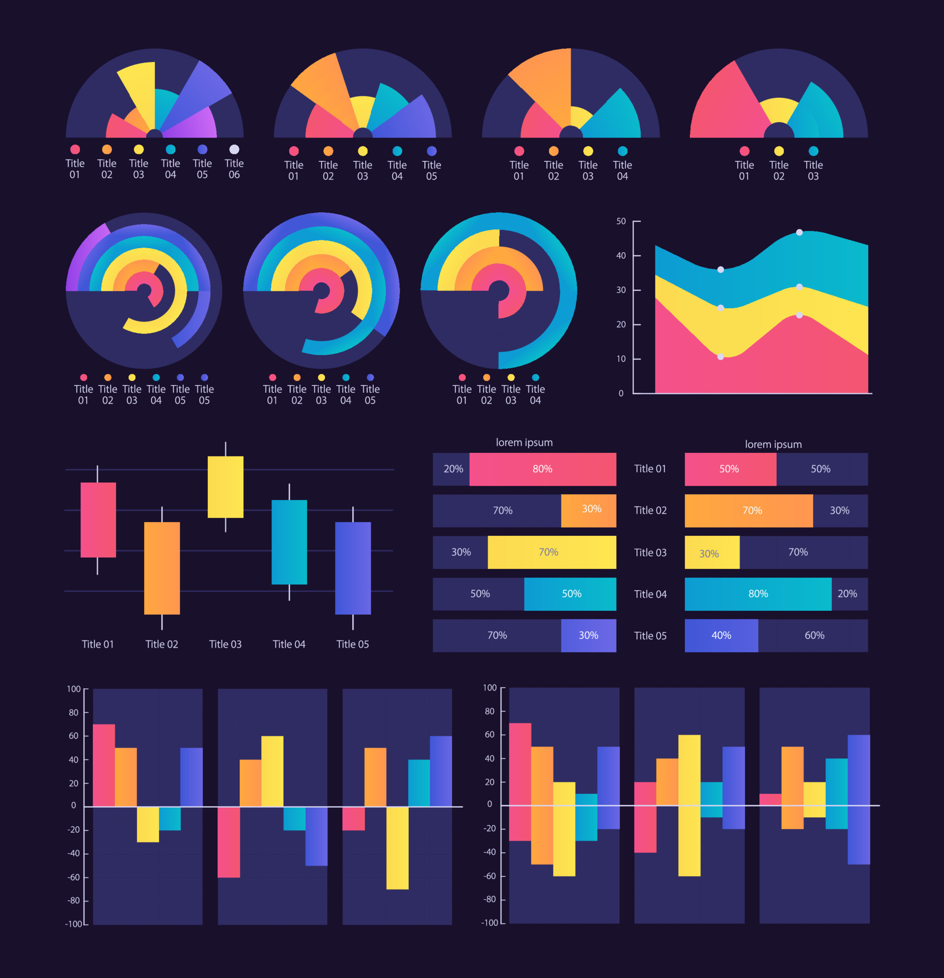 Plantilla de diseño de gráfico infográfico de análisis de información ...