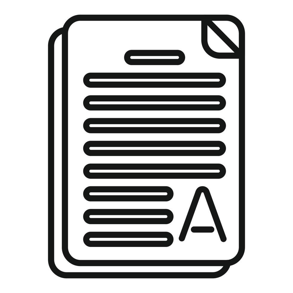 Thesis exam icon outline vector. Final study 14859632 Vector Art at ... Thesis exam icon outline vector. Final study 14859632 Vector Art at ...