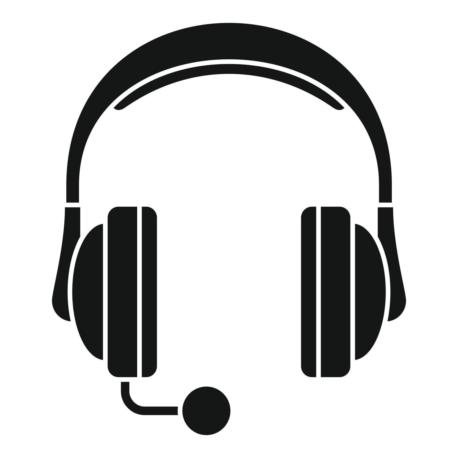 Headset mic icon simple vector. Microphone headphone 14859633 Vector ... Headset mic icon simple vector. Microphone headphone 14859633 Vector ...