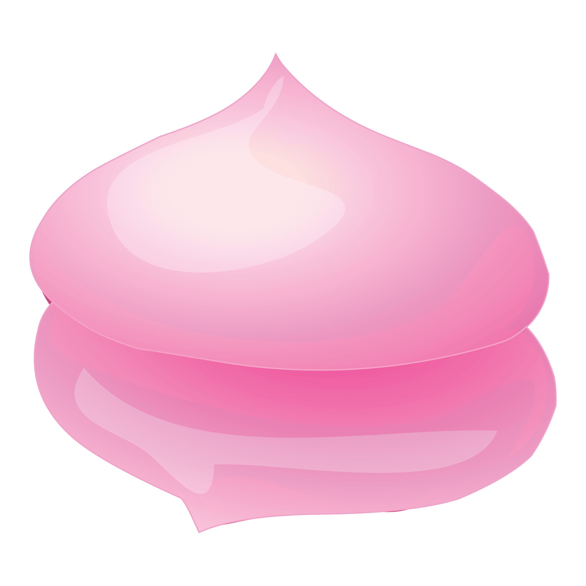 Foam Meringue Icon Cartoon Vector Cream Cake 14861001 Vector Art At