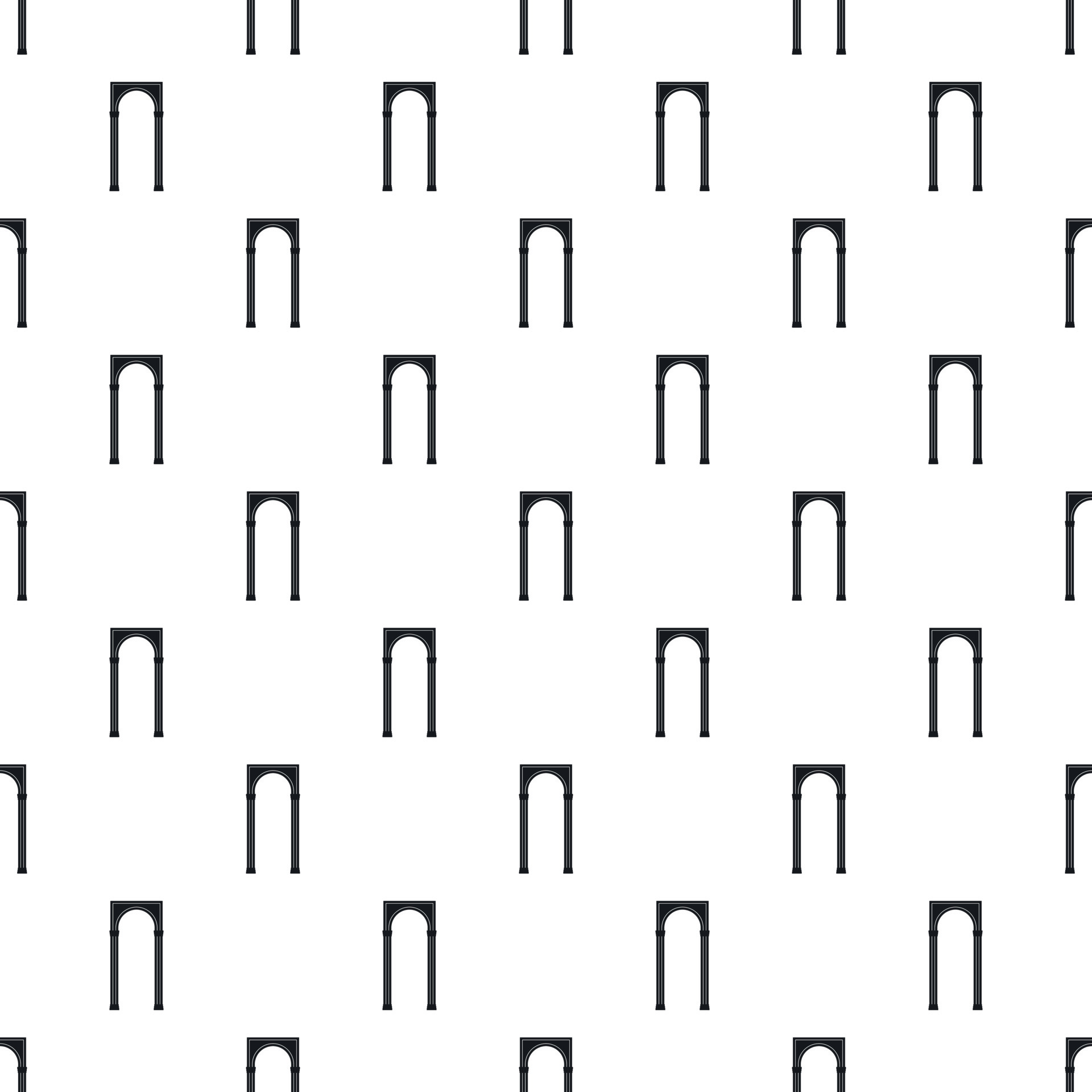 Rectangular arch pattern, simple style 14861316 Vector Art at Vecteezy