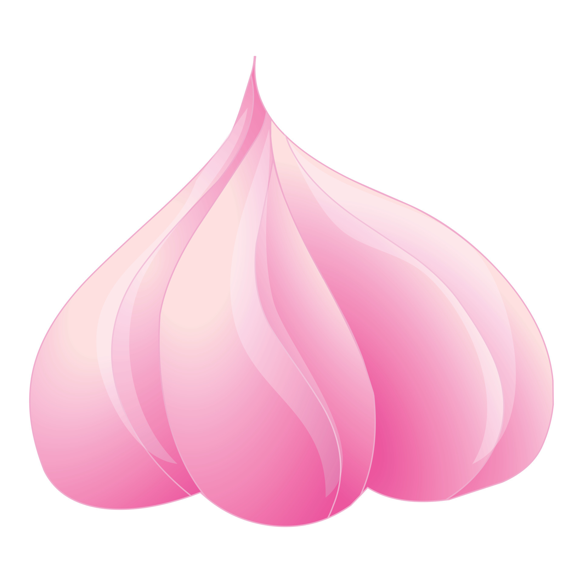 Decoration Meringue Icon Cartoon Vector Cream Cake 14862566 Vector Art