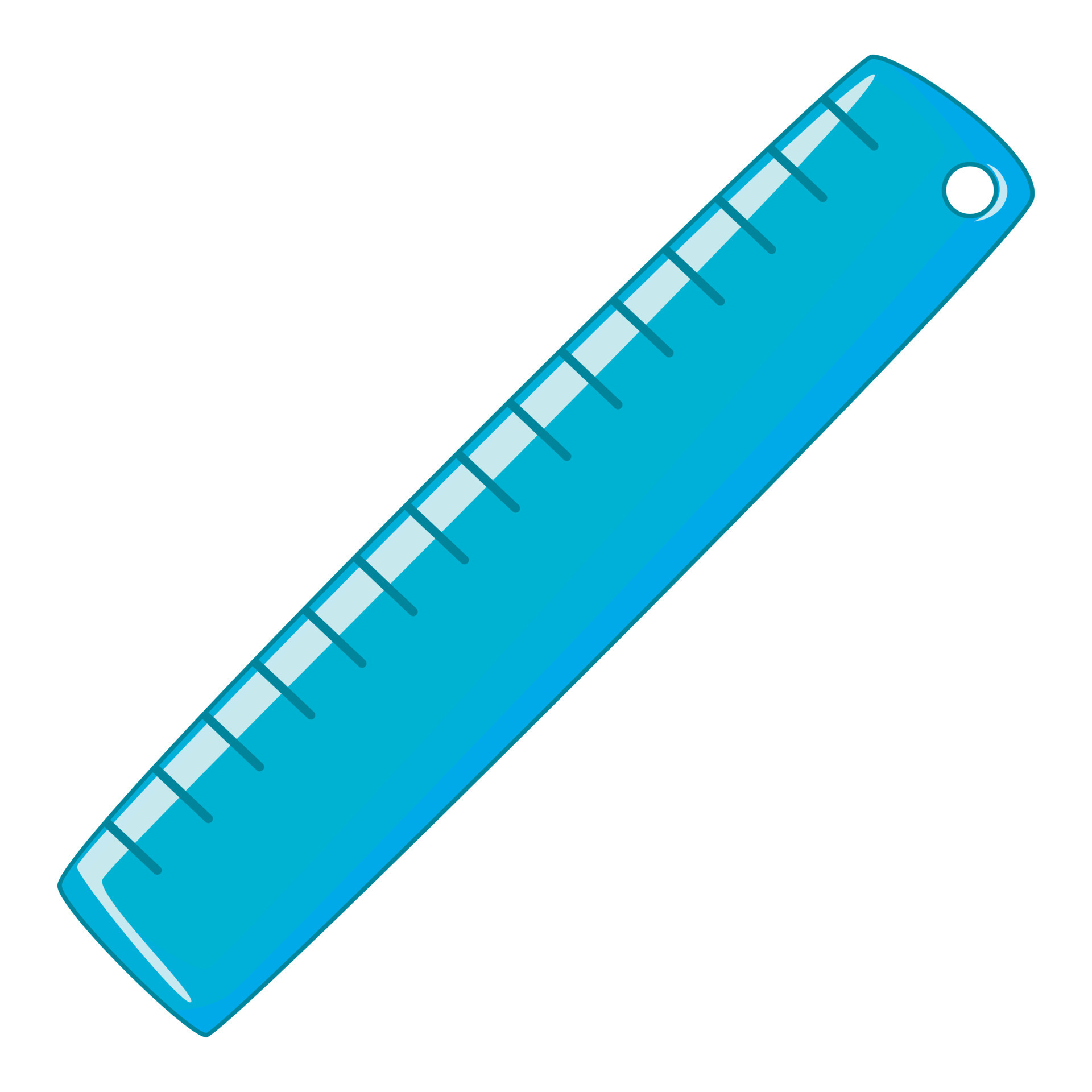 Ruler icon, cartoon style 14863220 Vector Art at Vecteezy