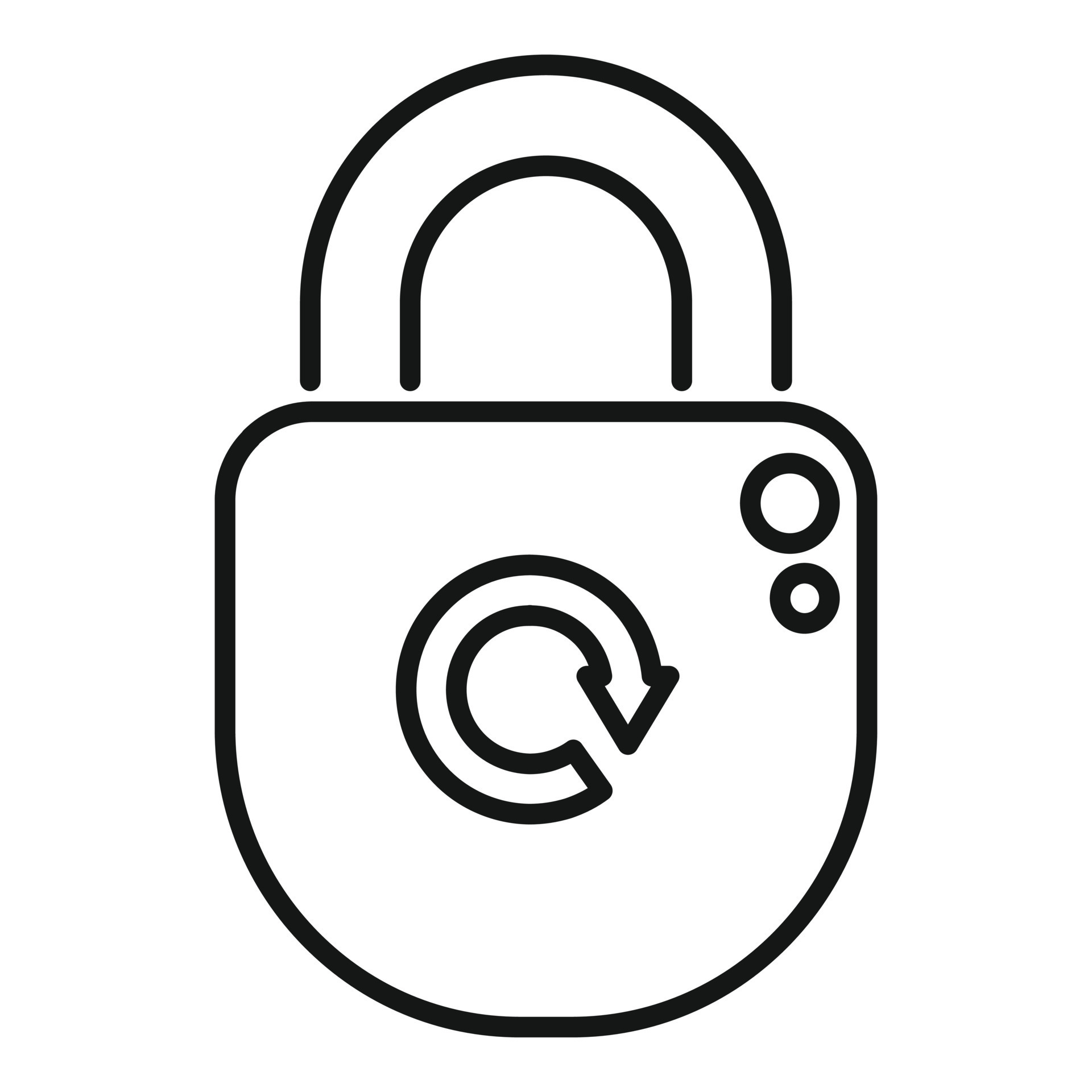 Padlock Password Recovery Icon Outline Vector Page Log 14863267 Vector