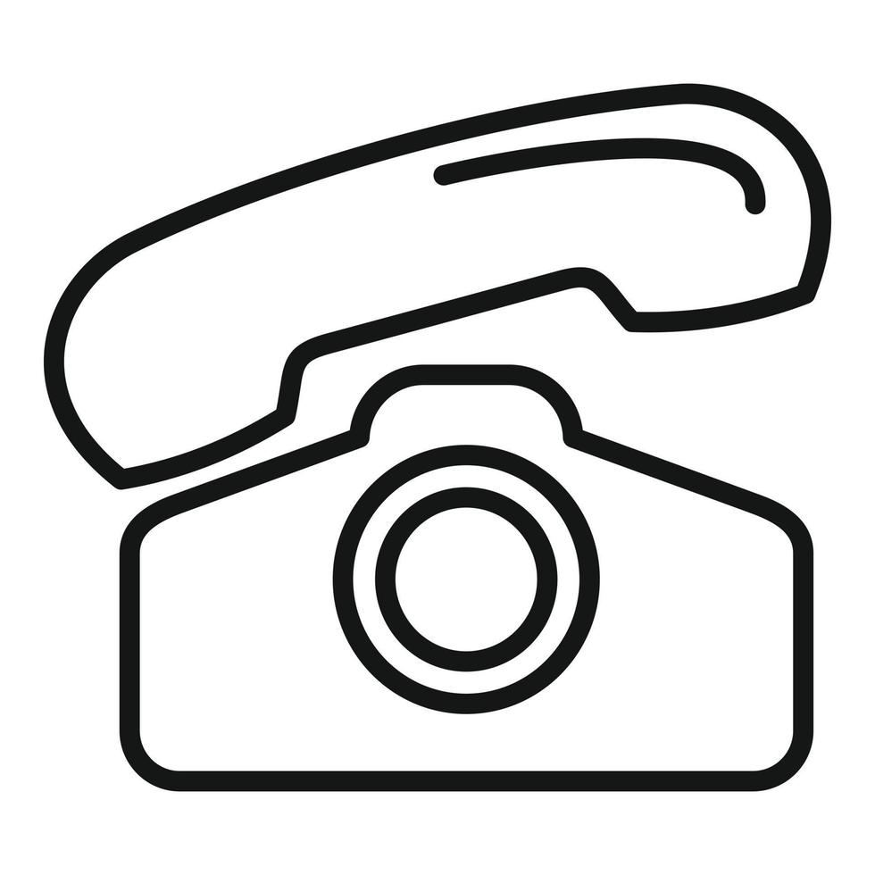 Phone icon outline vector. Contact call 14864241 Vector Art at Vecteezy Phone icon outline vector. Contact call 14864241 Vector Art at Vecteezy