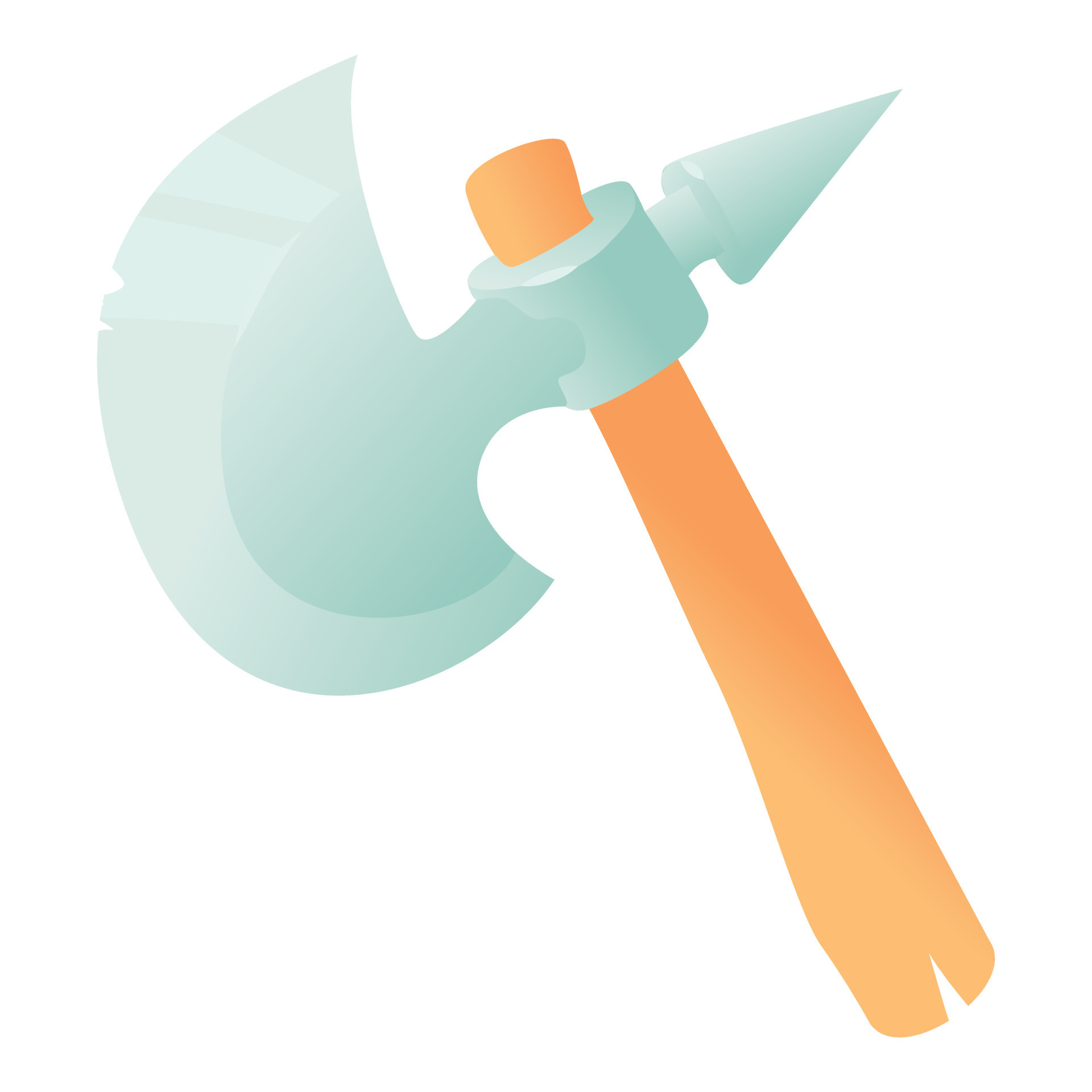 icono de hacha, estilo de dibujos animados 14864932 Vector en Vecteezy