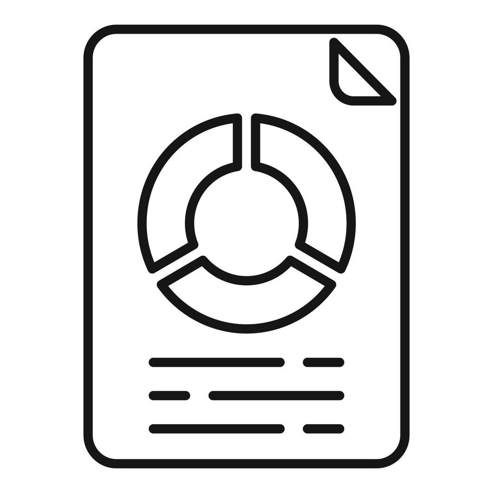 Pie chart report icon outline vector. Finance page 14866141 Vector Art ... Pie chart report icon outline vector. Finance page 14866141 Vector Art ...
