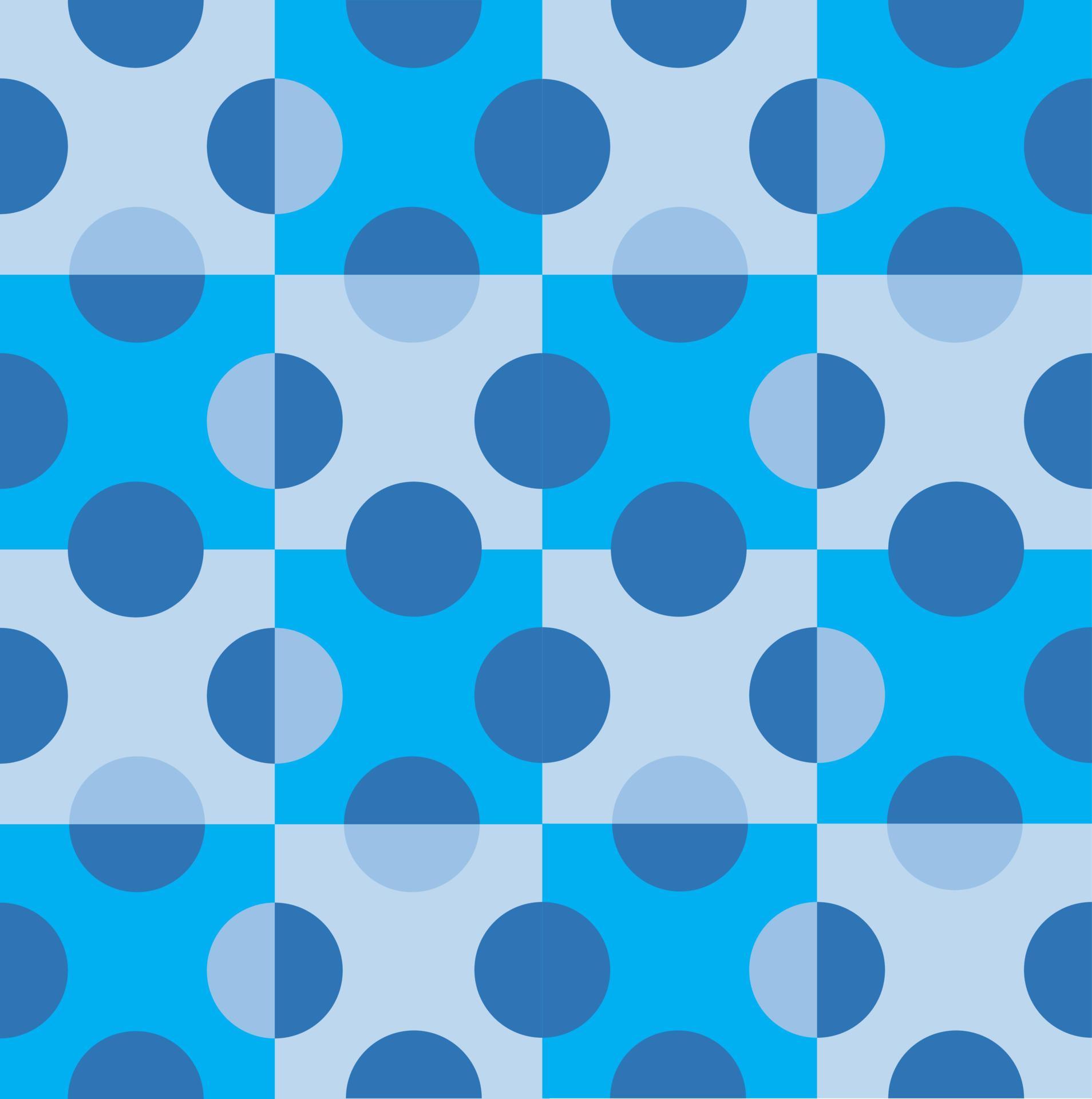 Circle Seamless Pattern Background Illustration Vector Tiles Seamless