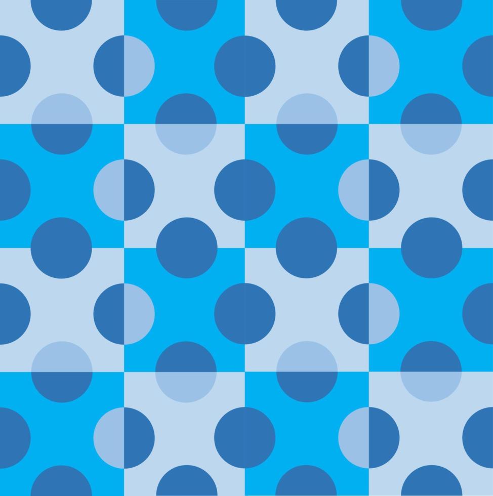 Circle Seamless pattern Background Illustration. Vector tiles seamless ...