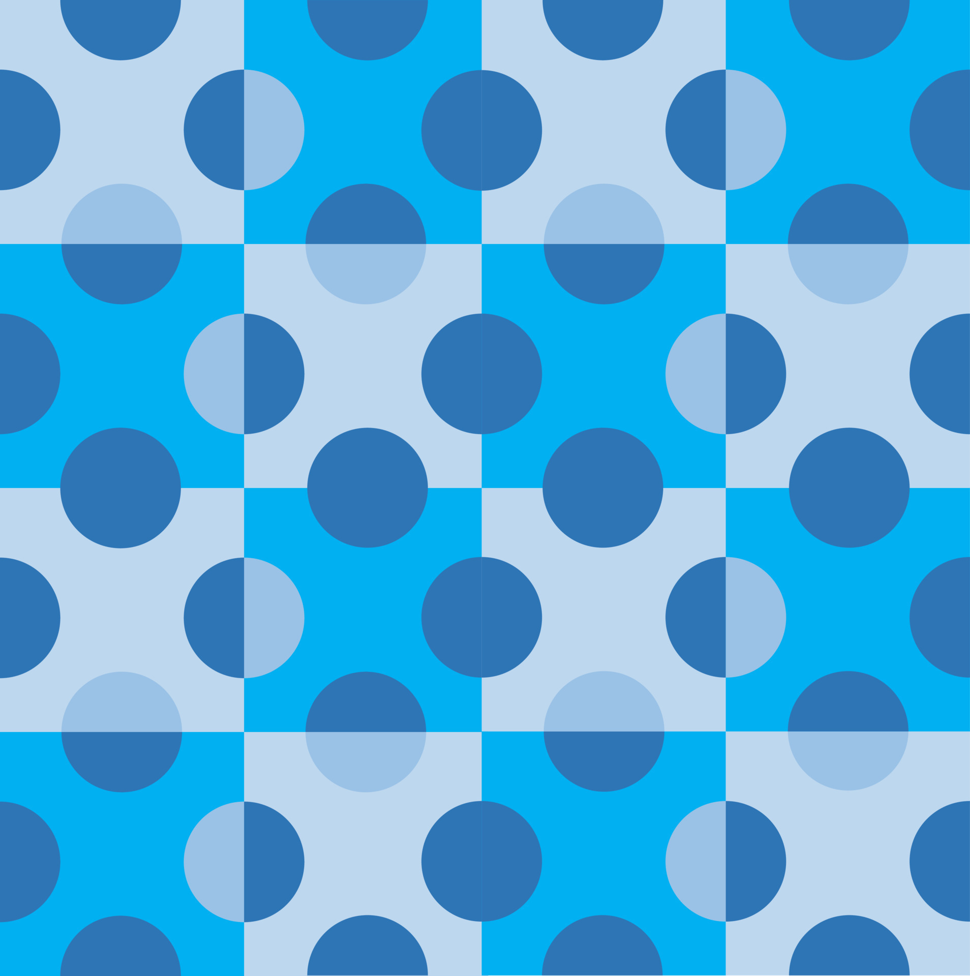 Circle Seamless Pattern Background Illustration Vector Tiles Seamless