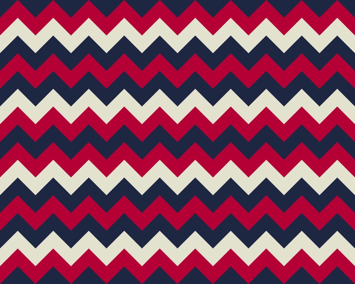 Zigzag Pattern Seamless Zig Zag Background Color Vector Abstract