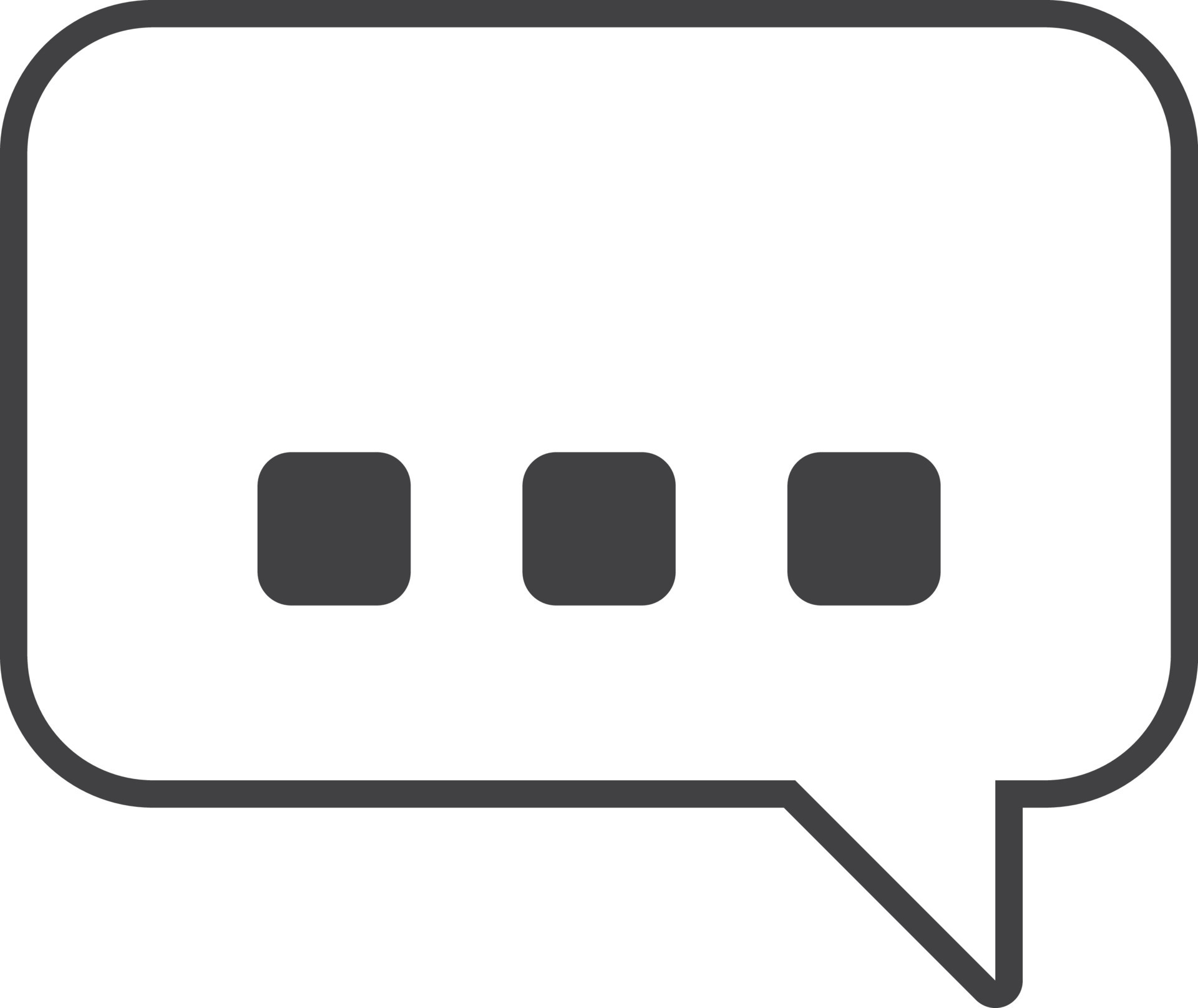 Message Boxes And Chats Illustration In Minimal Style 14869225 Vector