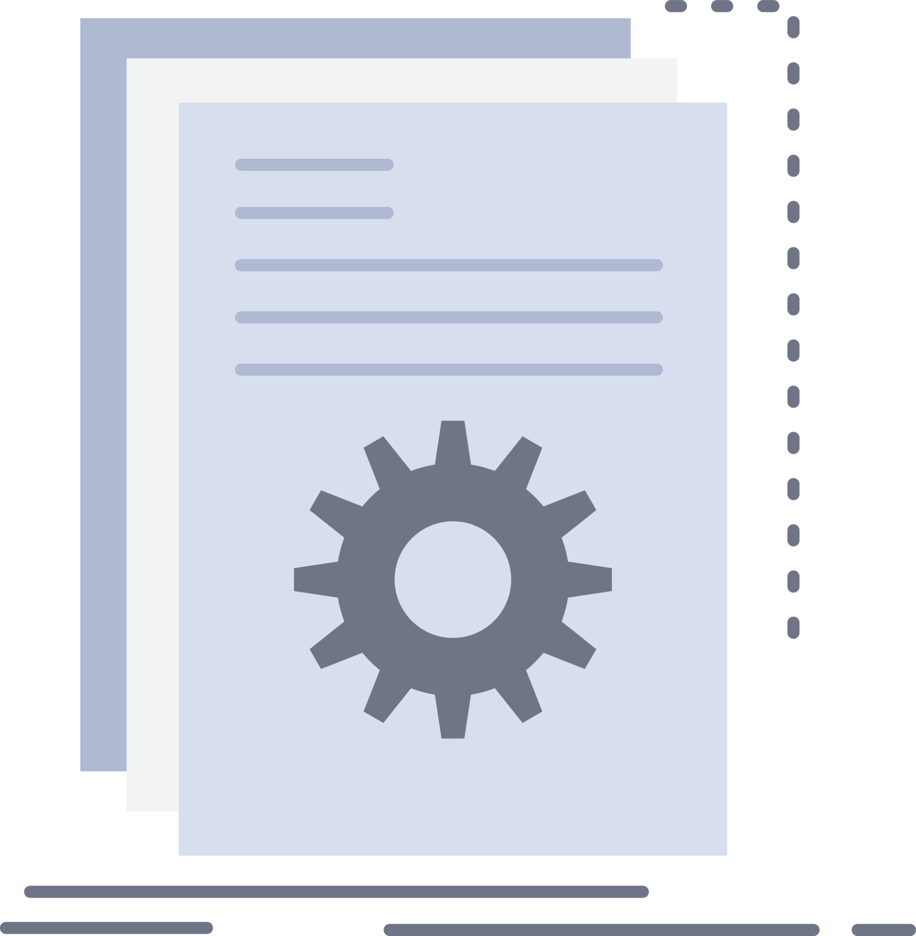 App Build Developer Program Script Flat Color Icon Vector 14870693 Vector Art At Vecteezy