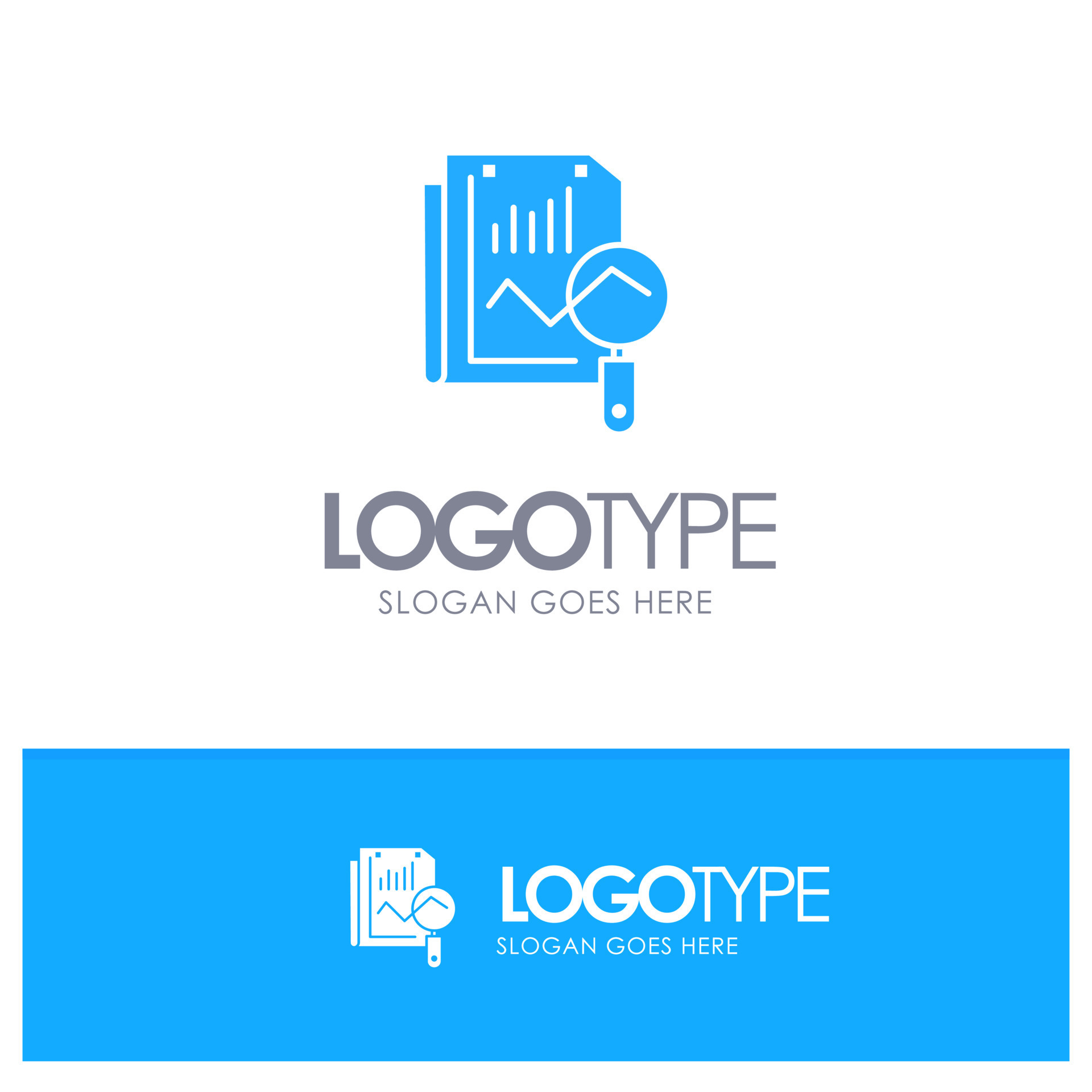 File Static Search Computing Blue Logo Vector 14871819 Vector Art At