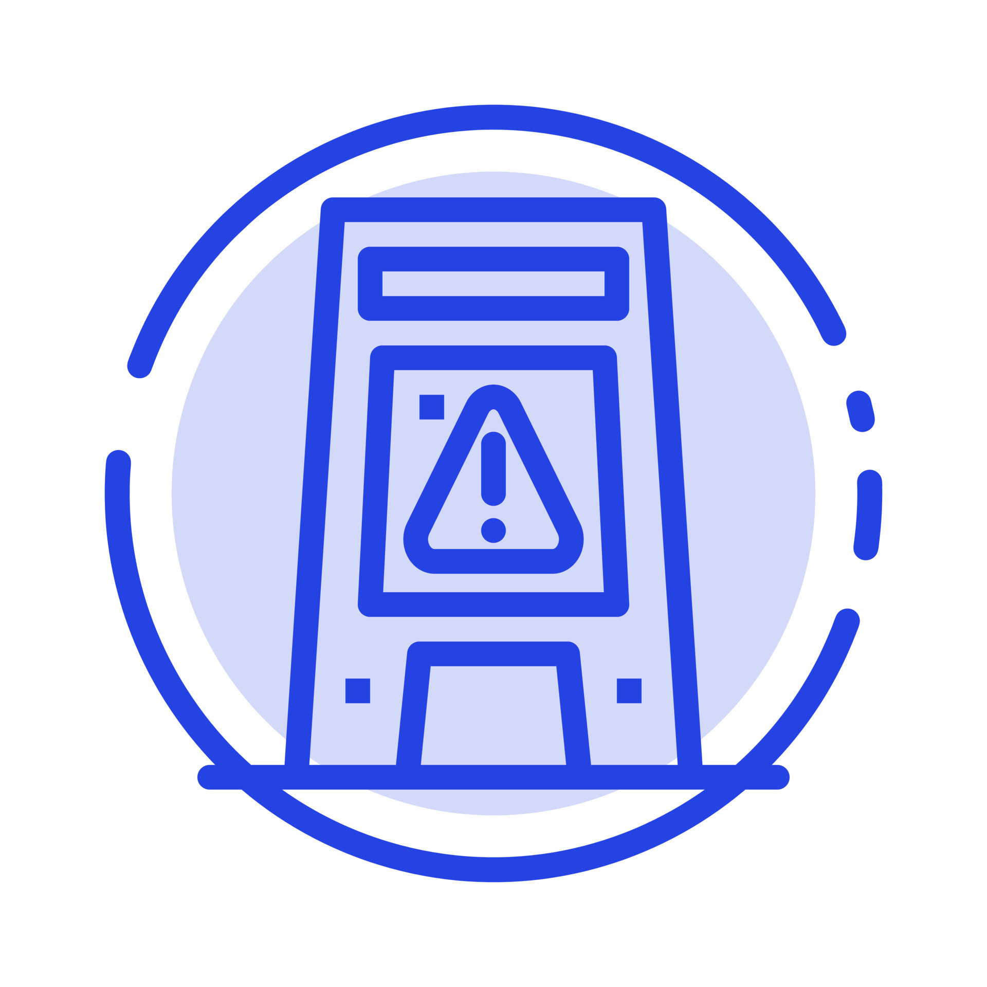 Floor Signal Signaling Warning Wet Blue Dotted Line Line Icon 14872174 ... Floor Signal Signaling Warning Wet Blue Dotted Line Line Icon 14872174 ...