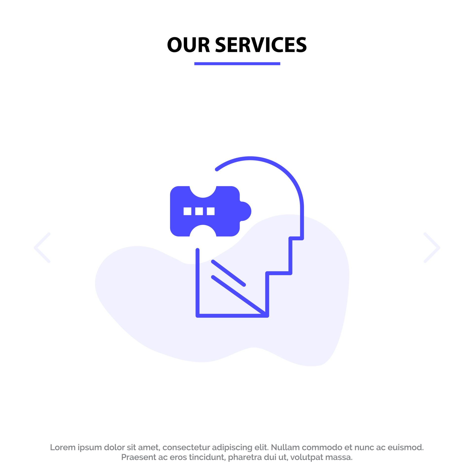 Our Services Logic Mind Problem Solving Solid Glyph Icon Web card ... Our Services Logic Mind Problem Solving Solid Glyph Icon Web card ...