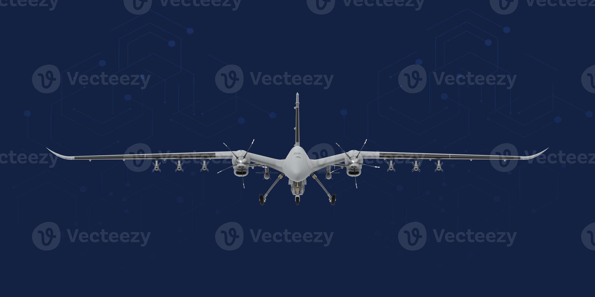 Ilustración 3d del vehículo aéreo de combate no tripulado bayraktar ... Ilustración 3d del vehículo aéreo de combate no tripulado bayraktar ...