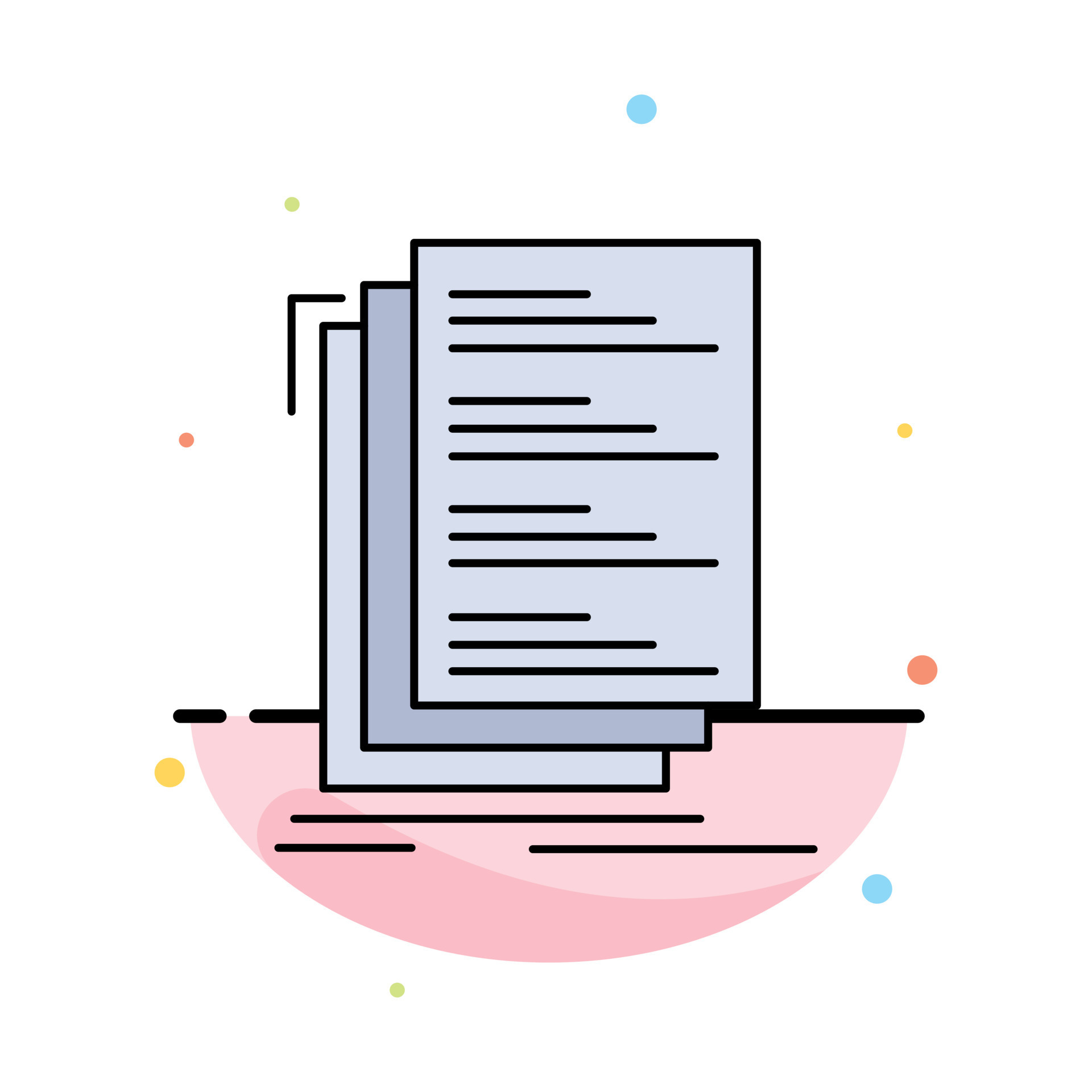 Code Coding Compile Files List Flat Color Icon Vector 14884361 Vector Art At Vecteezy