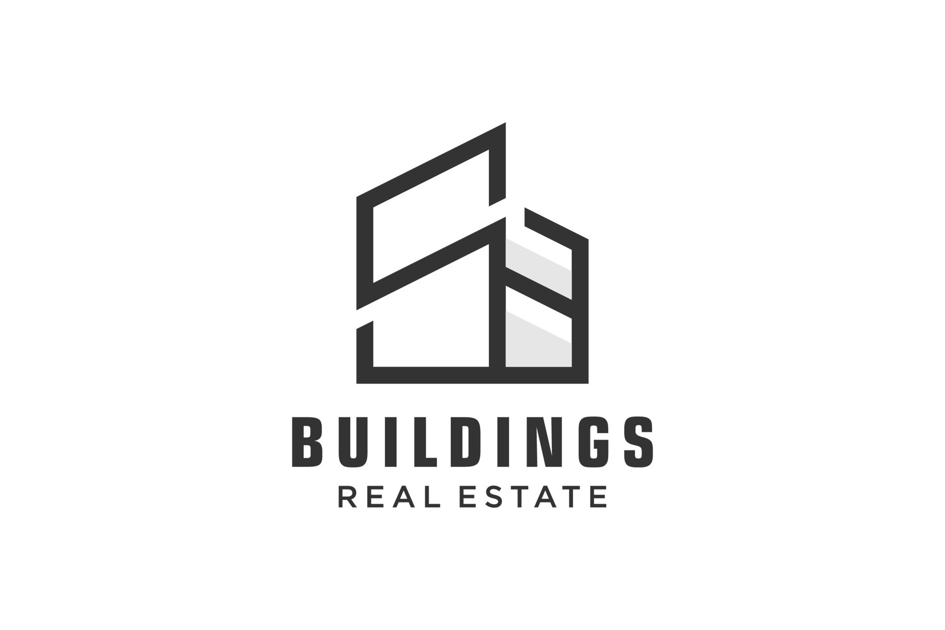 Letter S Simple modern building architecture logo design with line art ... Letter S Simple modern building architecture logo design with line art ...