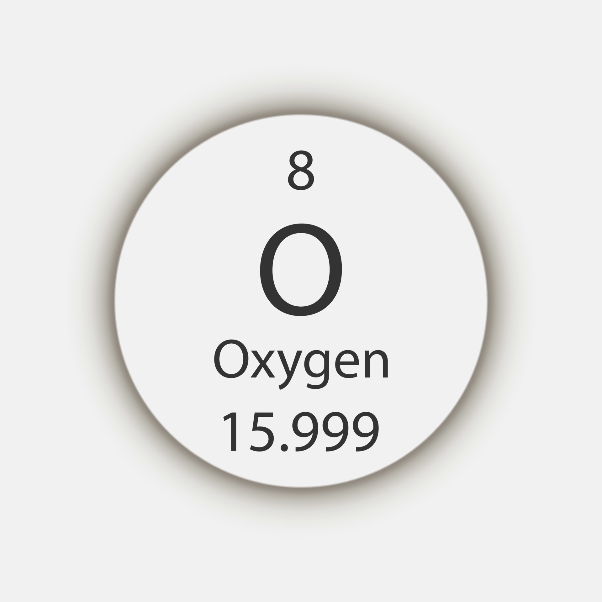 Oxygen symbol. Chemical element of the periodic table. Vector ... Oxygen symbol. Chemical element of the periodic table. Vector ...