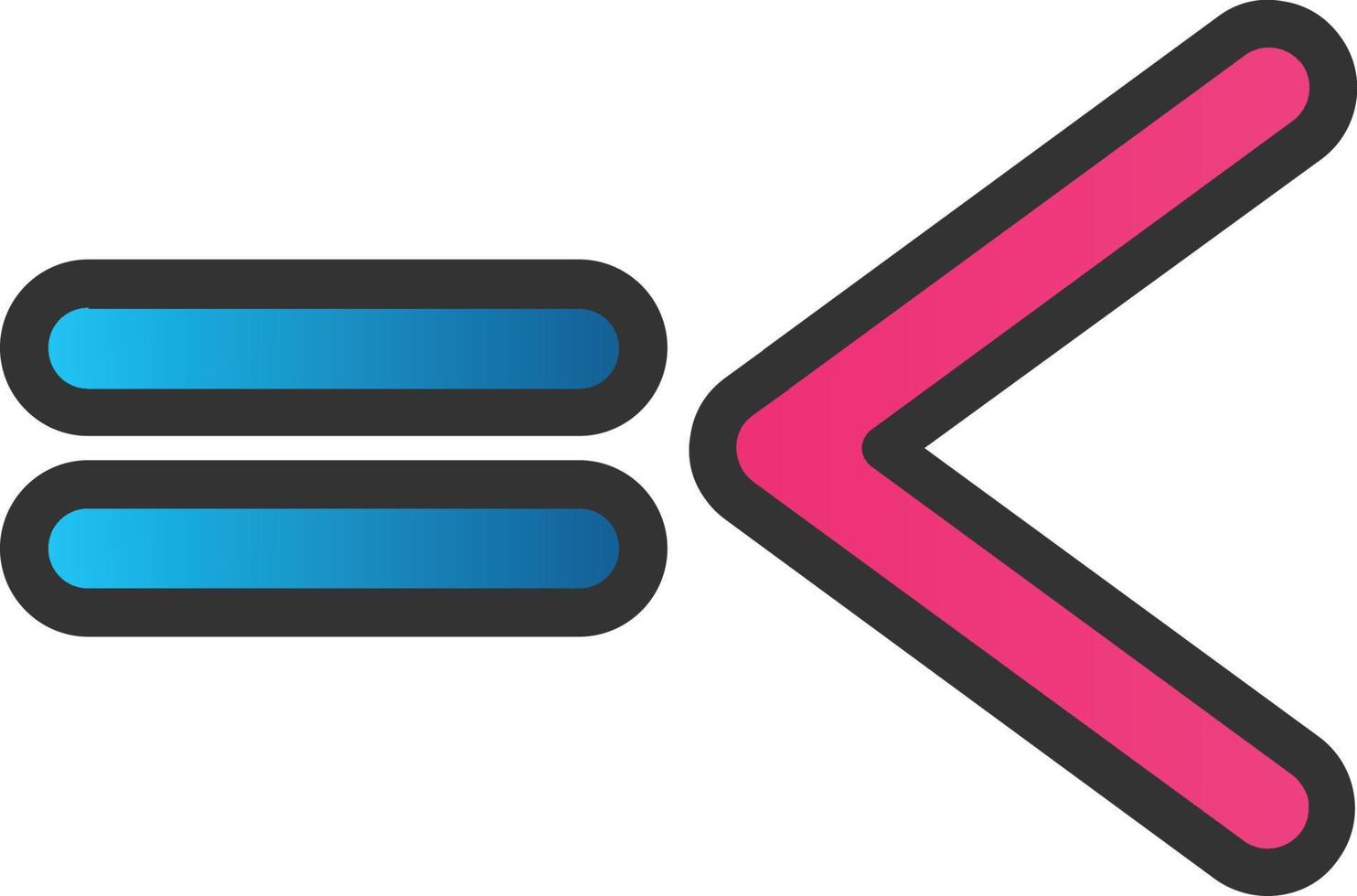 Less Than Equal Vector Icon Design 14891039 Vector Art at Vecteezy Less Than Equal Vector Icon Design 14891039 Vector Art at Vecteezy