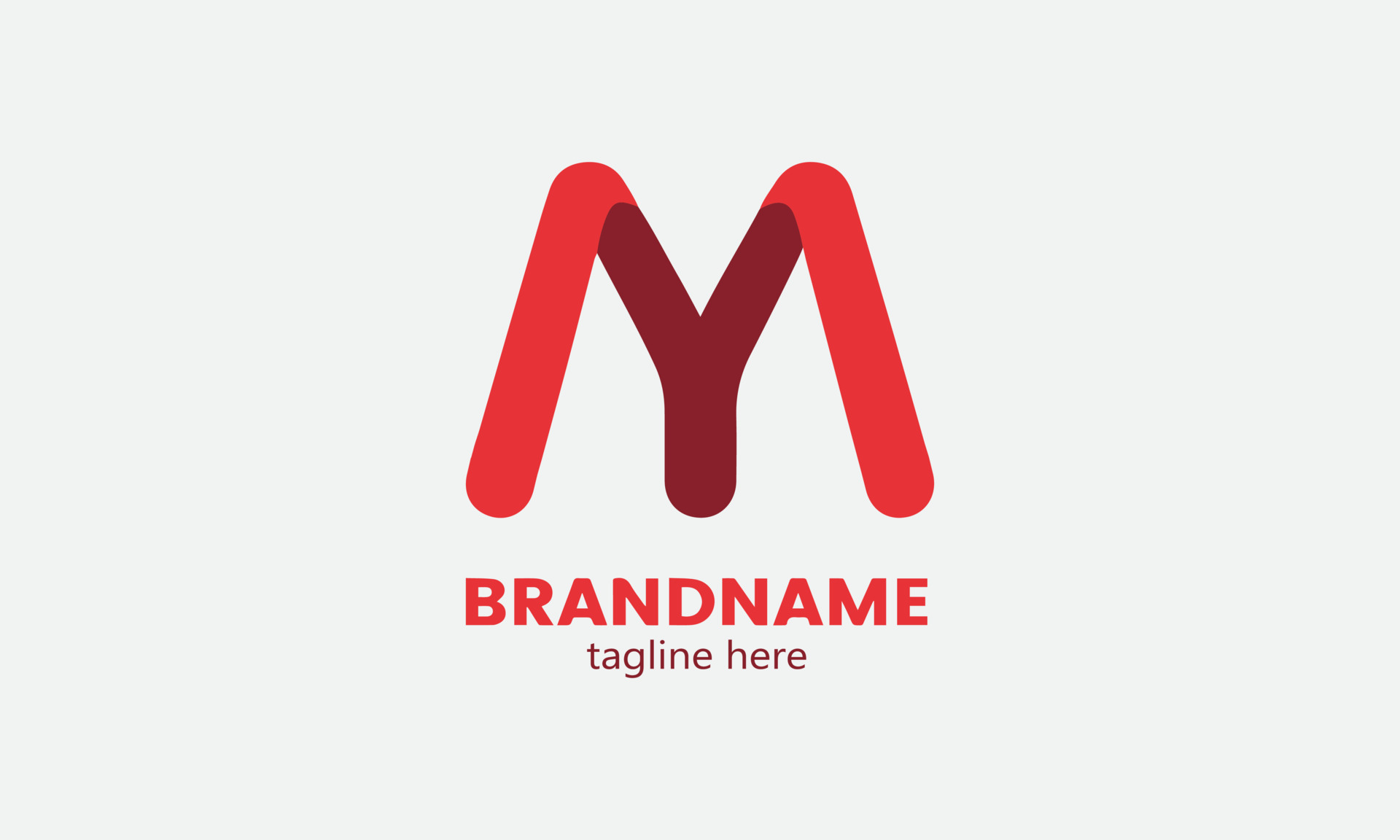 Initial MY letter Logo Design vector Template. Abstract Letter MY logo ...