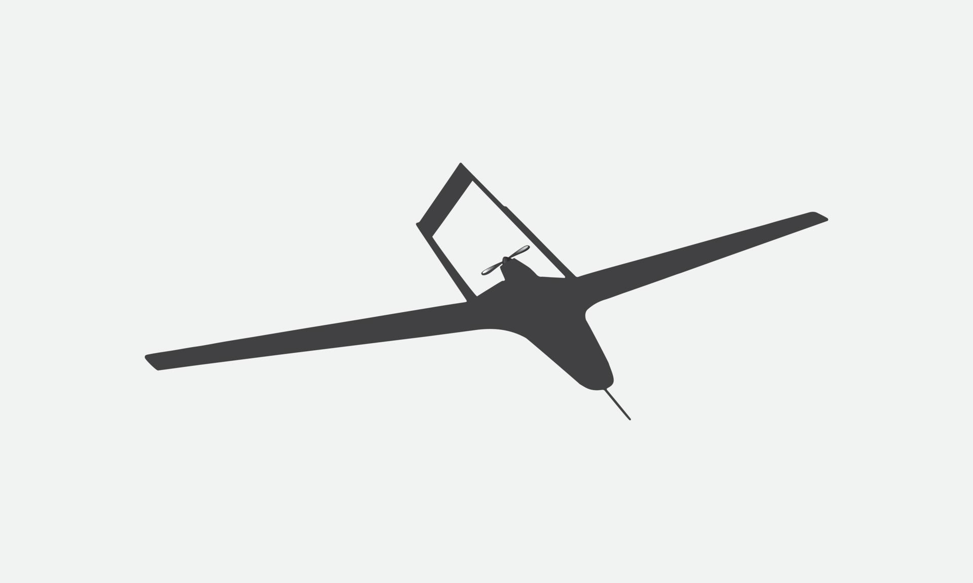 bayraktar tb2 vehículo aéreo no tripulado siha silueta vector sobre un ... bayraktar tb2 vehículo aéreo no tripulado siha silueta vector sobre un ...
