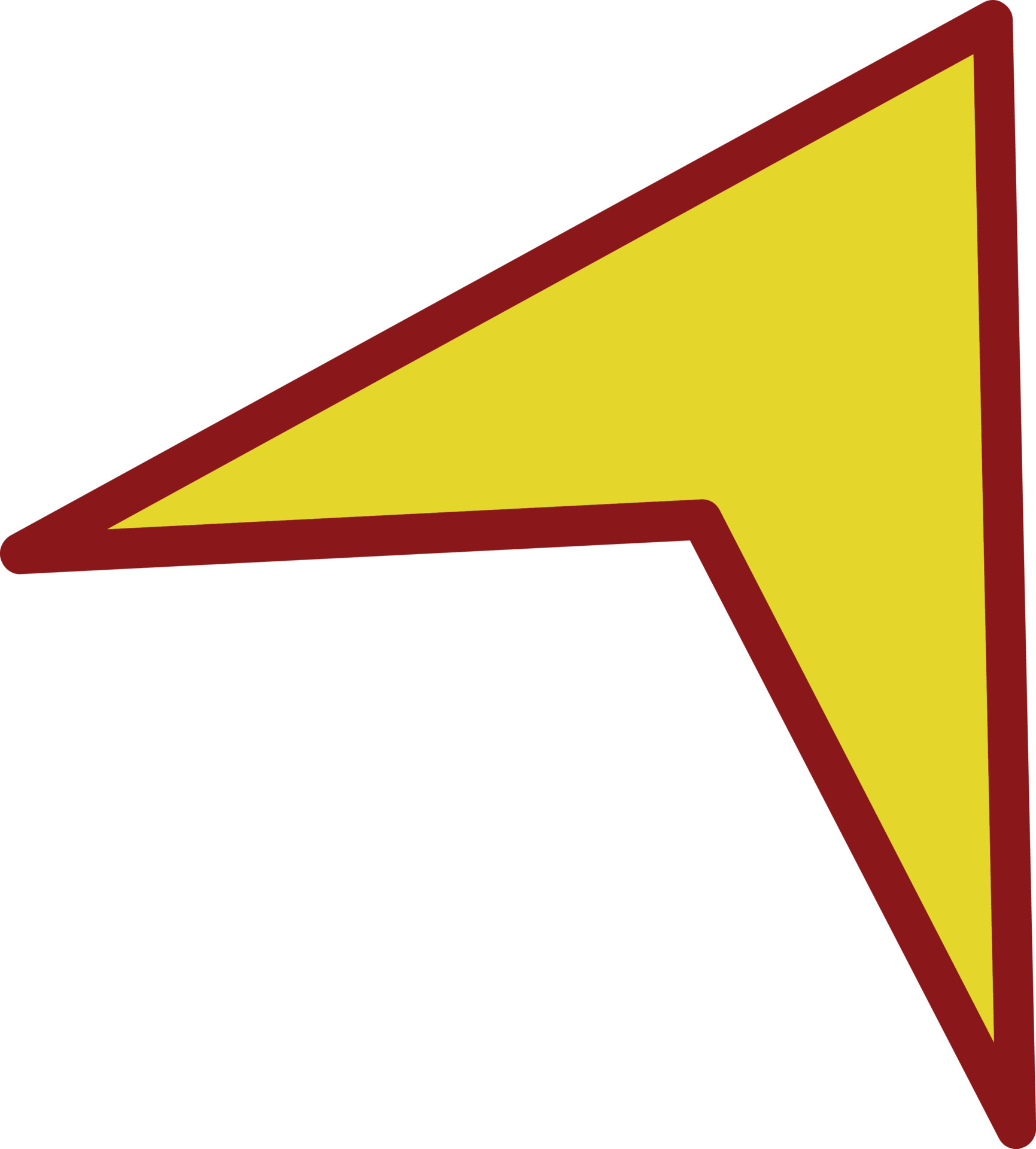 Location Arrow Vector Icon Design 14894131 Vector Art at Vecteezy