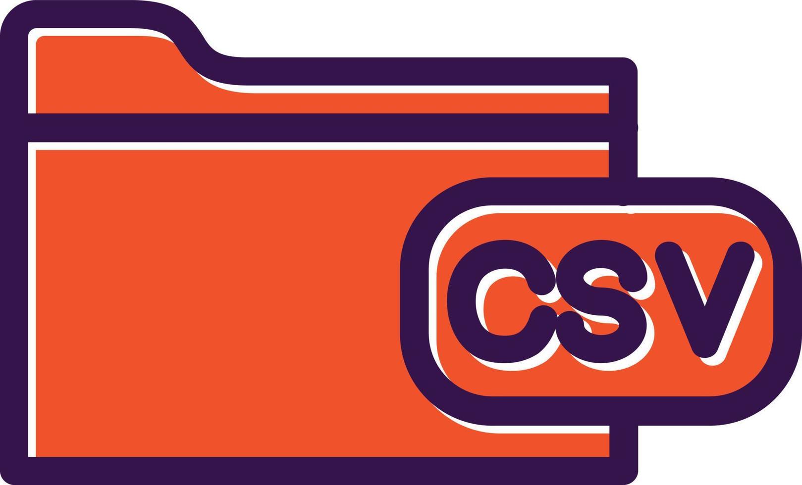 File Csv Vector Icon Design 14894693 Vector Art at Vecteezy