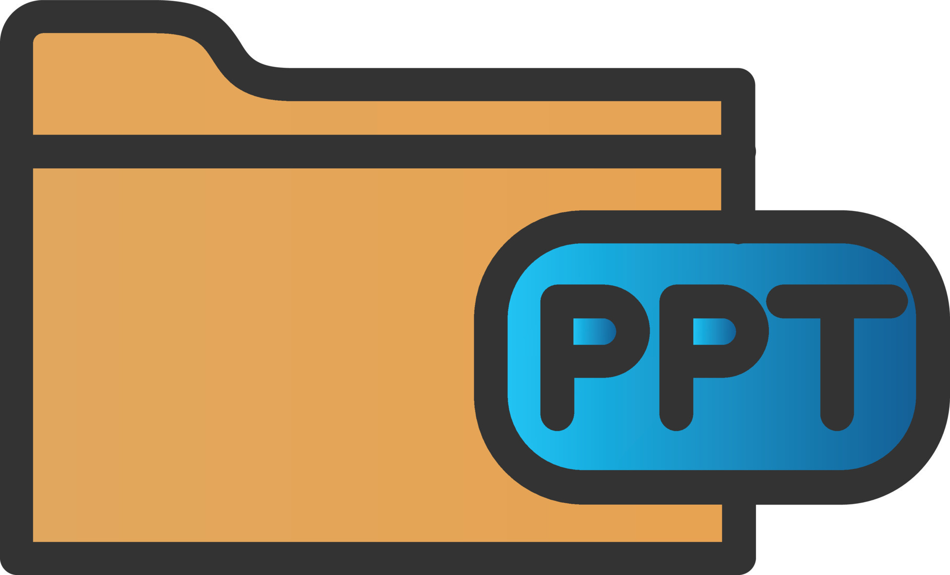 File Powerpoint Vector Icon Design 14894695 Vector Art at Vecteezy