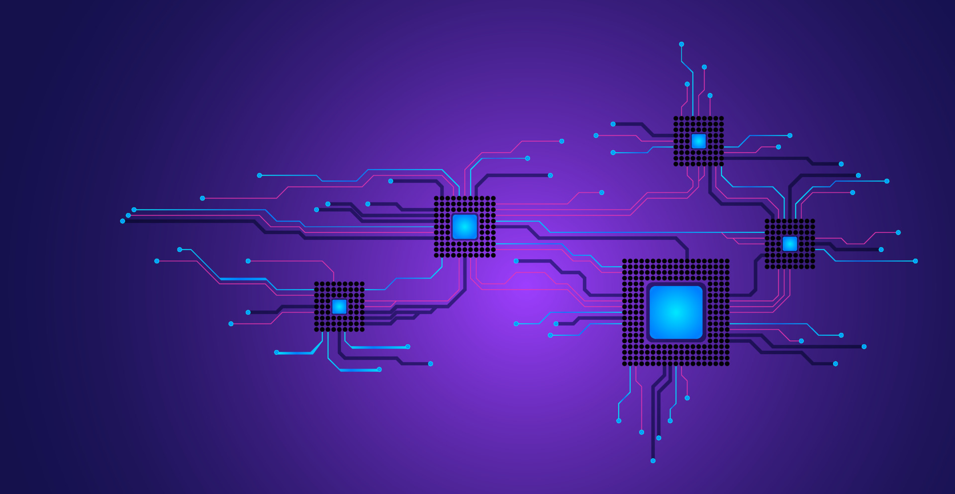 fondo tecnológico abstracto. ilustración futurista de altas tecnologías ...